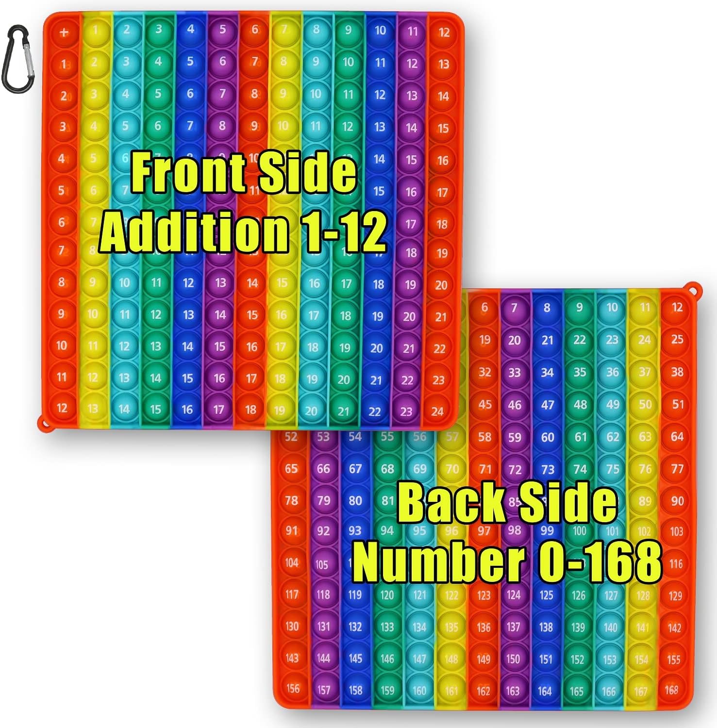 Amazon.com: Double Side Addition and Numbers Popper, Math Manipulatives ...