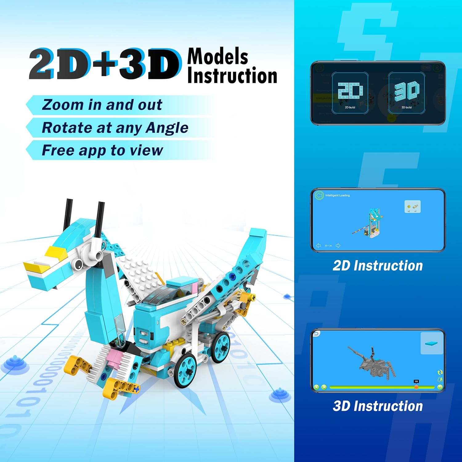 200-in-1 Scratch Jr Coding Robot Kit - STEM Smart Robot Premium ...