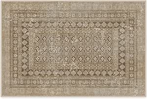 Amazon.com: RUGGABLE Machine Washable Area Rug – Founders Cyrus Rose ...
