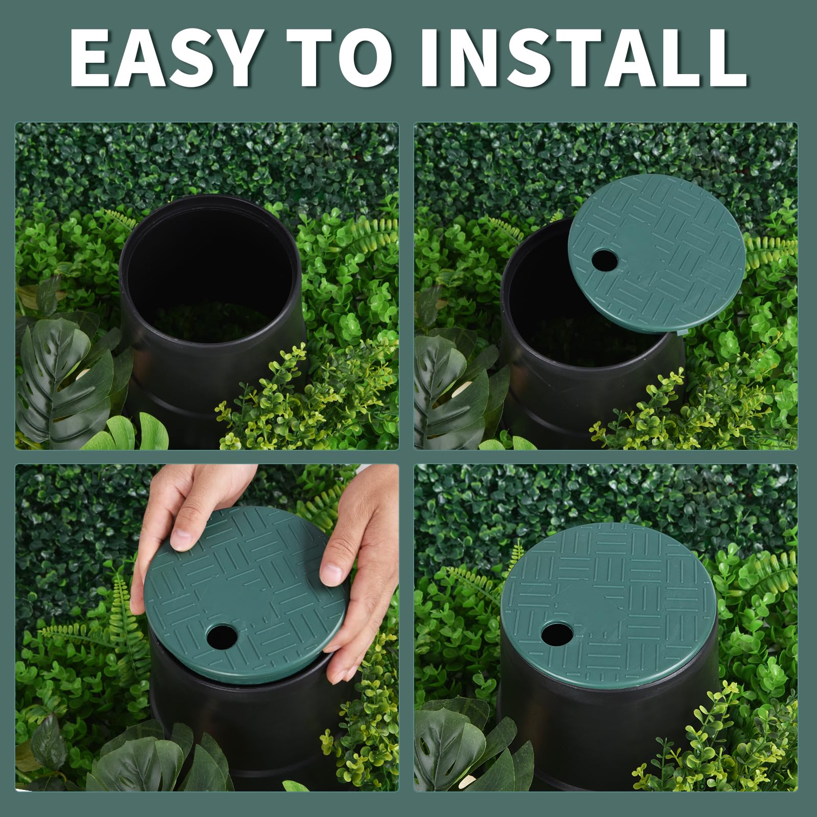 Lawn Sprinkler Valve Covers Irrigation Control System Rain Bird Type