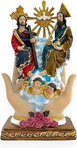 Amazon.com: 10" Holy Trinity Father Son Holy Spirit Cherubs in Hands ...