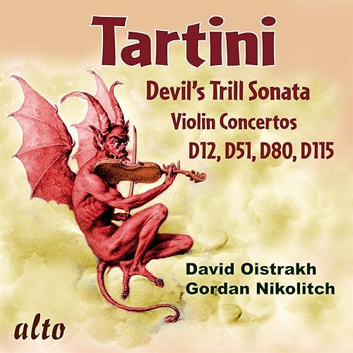 Tartini: Devil's Trill Sonata; Violin Concertos D12, D51, D80, & D115 ...