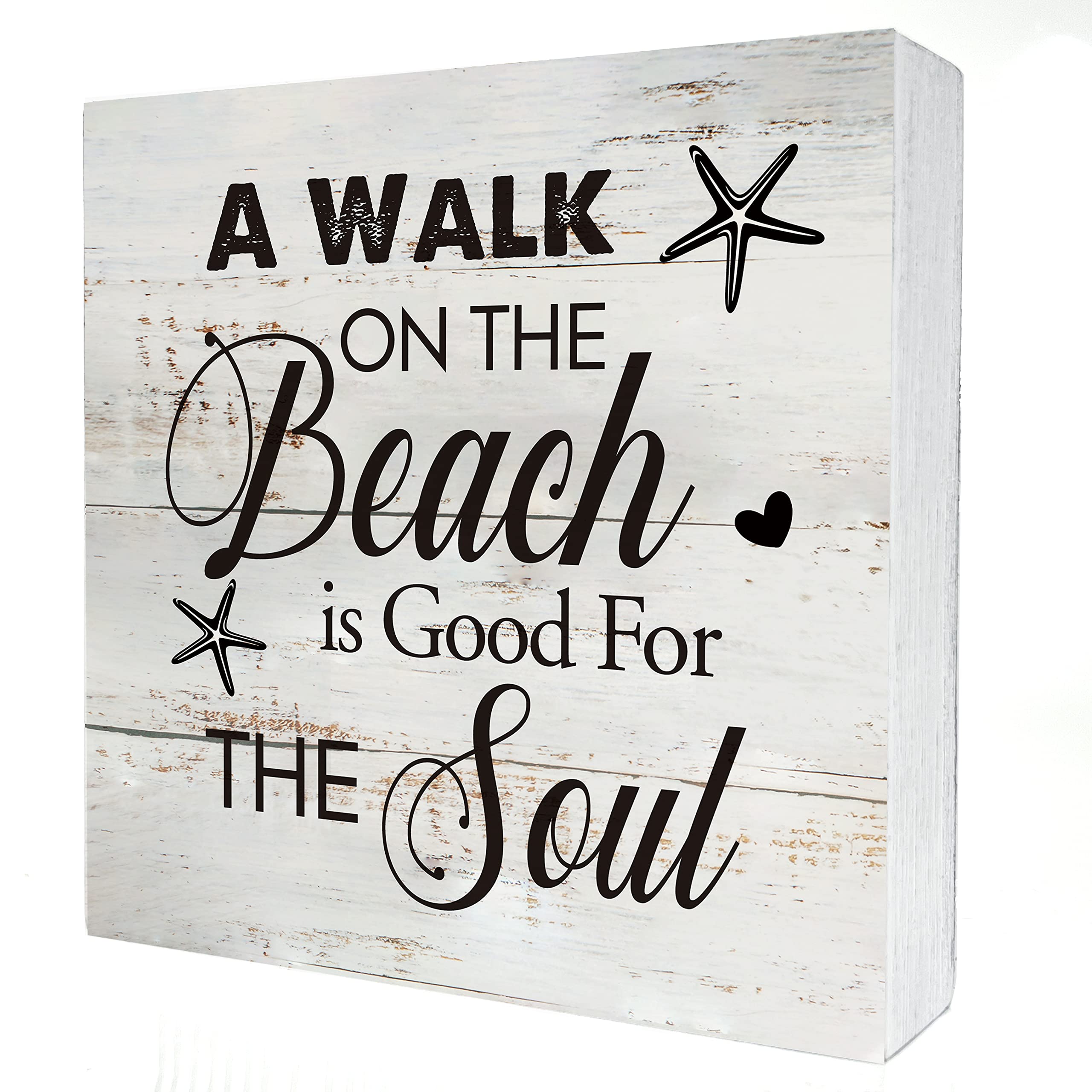 Rustic Wooden Beach Signs