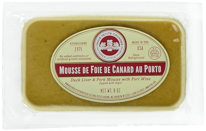 Amazon.com: Three Little Pigs Mousse De Foie De Canard Au Porto, Duck ...