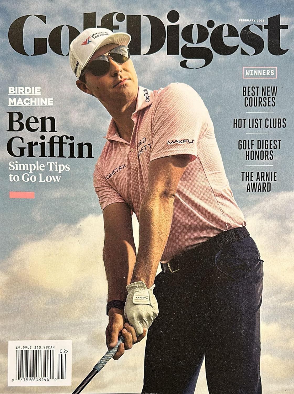 Golf Digest Magazine February 2026: Golf Ben: Amazon.com: Books
