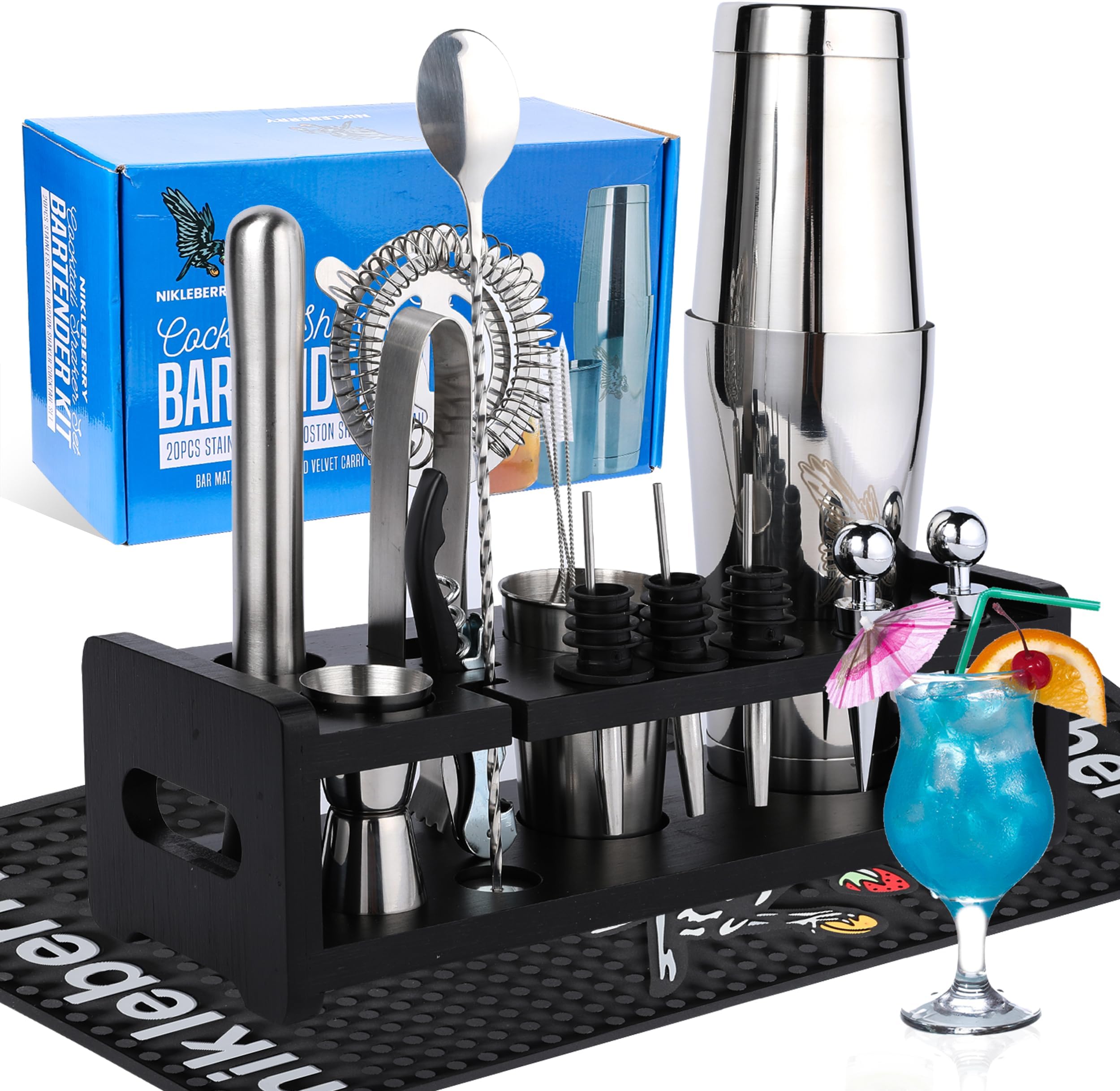 Amazon.com: Tequila Patron Professional Bar Mat Spill Mat Rail Drip Mat ...