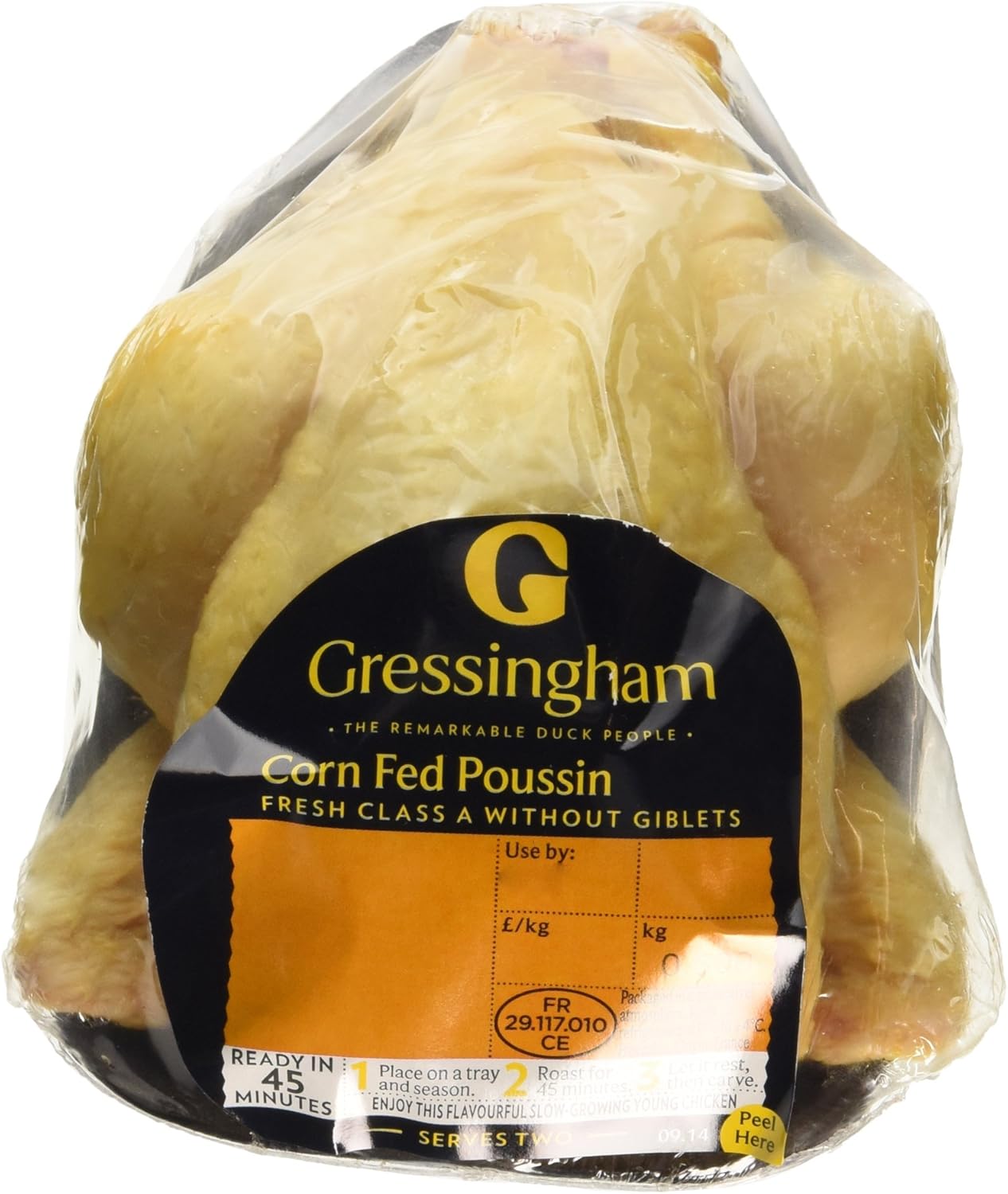 Gressingham Corn Fed Poussin, 500g : Amazon.co.uk: Grocery