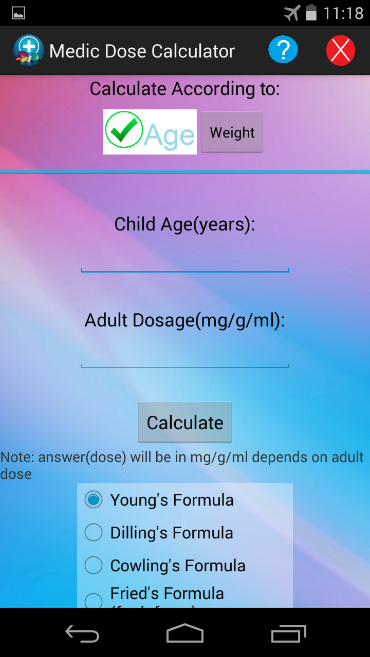 Medic Dose Calculator - App on Amazon Appstore