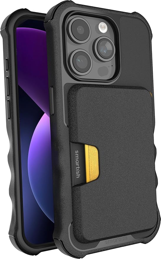 Amazon.com: Smartish® iPhone 15 Pro Protective Case with Wallet for MagSafe iPhones - Gripzilla ...