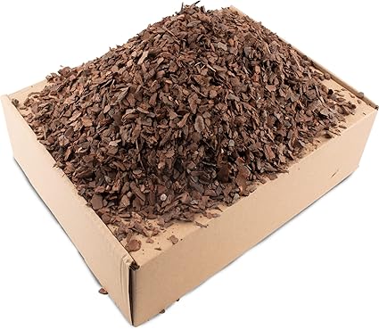 Amazon.com : 18qt Organic Orchid Potting Bark -Natural Mulch for Potted ...