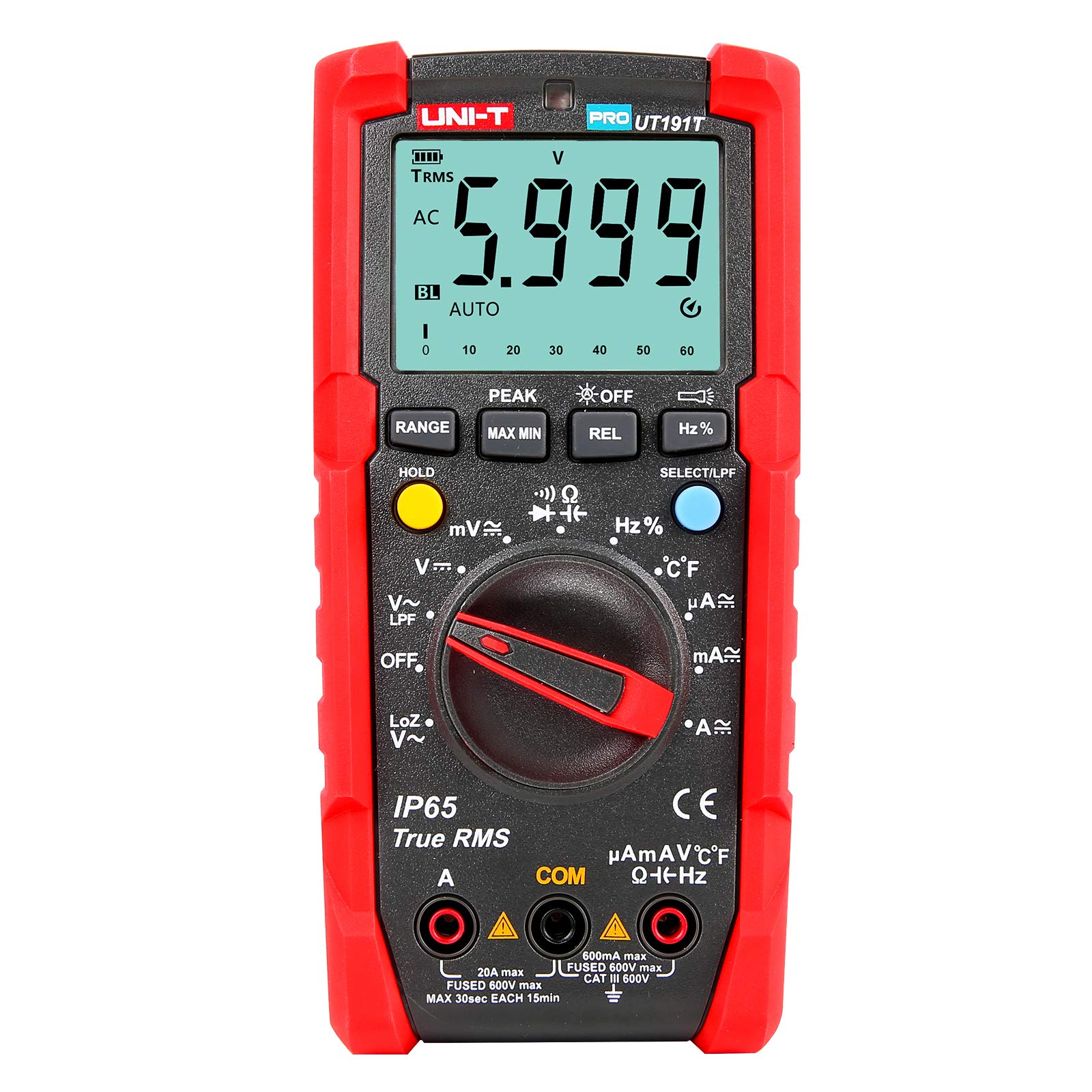 Snapklik.com : UNI-T Industrial Digital Multimeter UT191T
