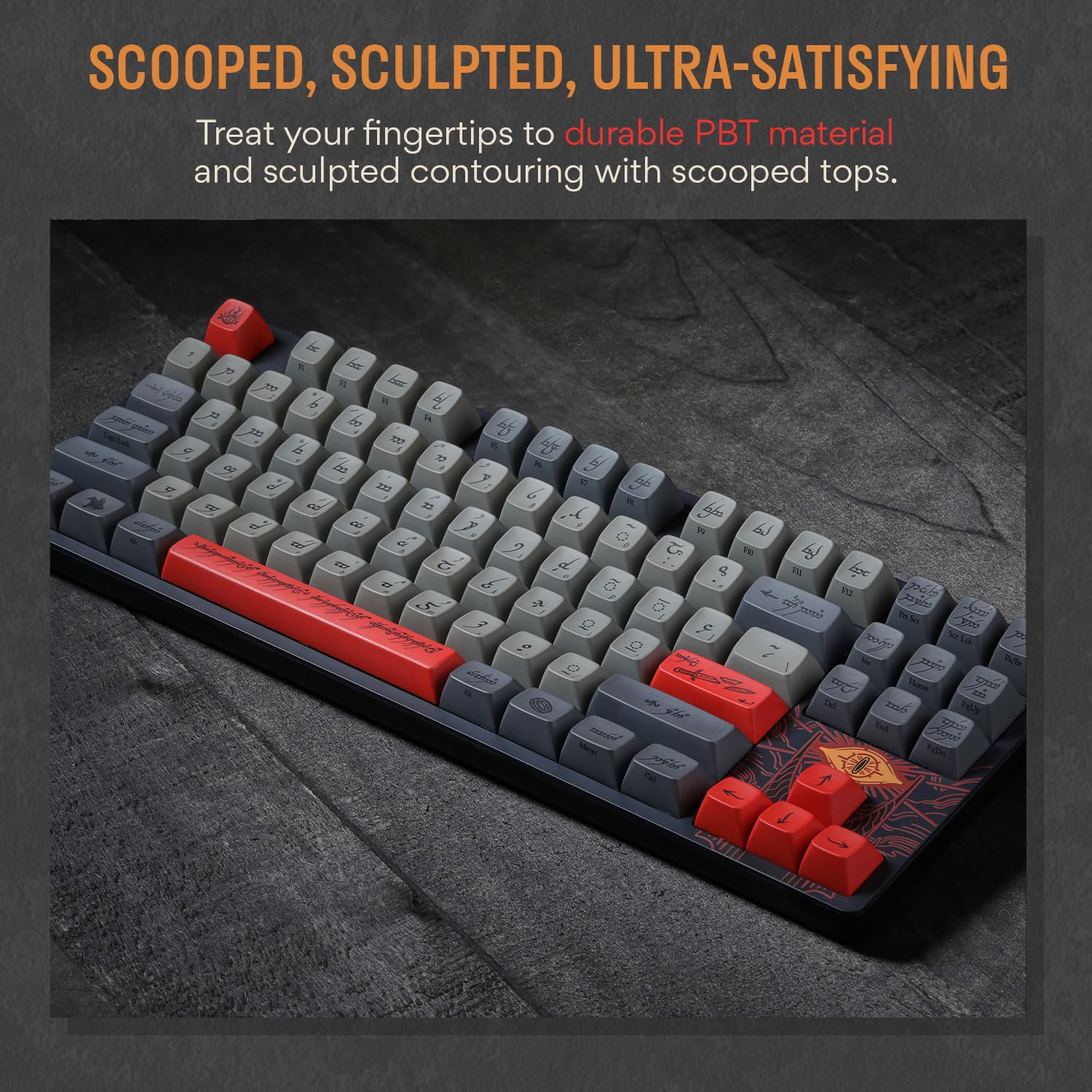 Snapklik.com : DROP + The Lord Of The Rings Black Speech TKL Mechanical ...