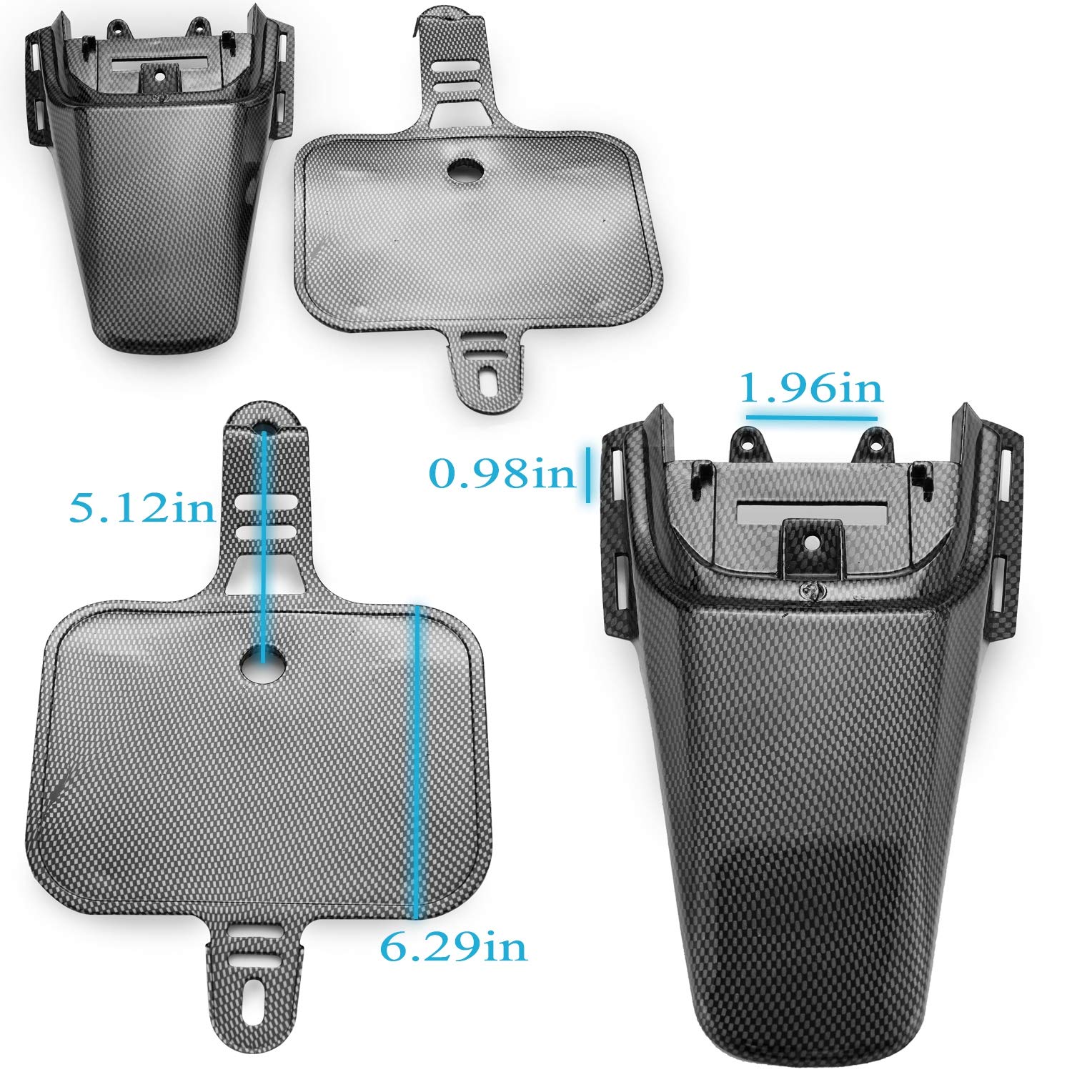 Snapklik.com : Necaces Plastic Fender Fairing Kit Set