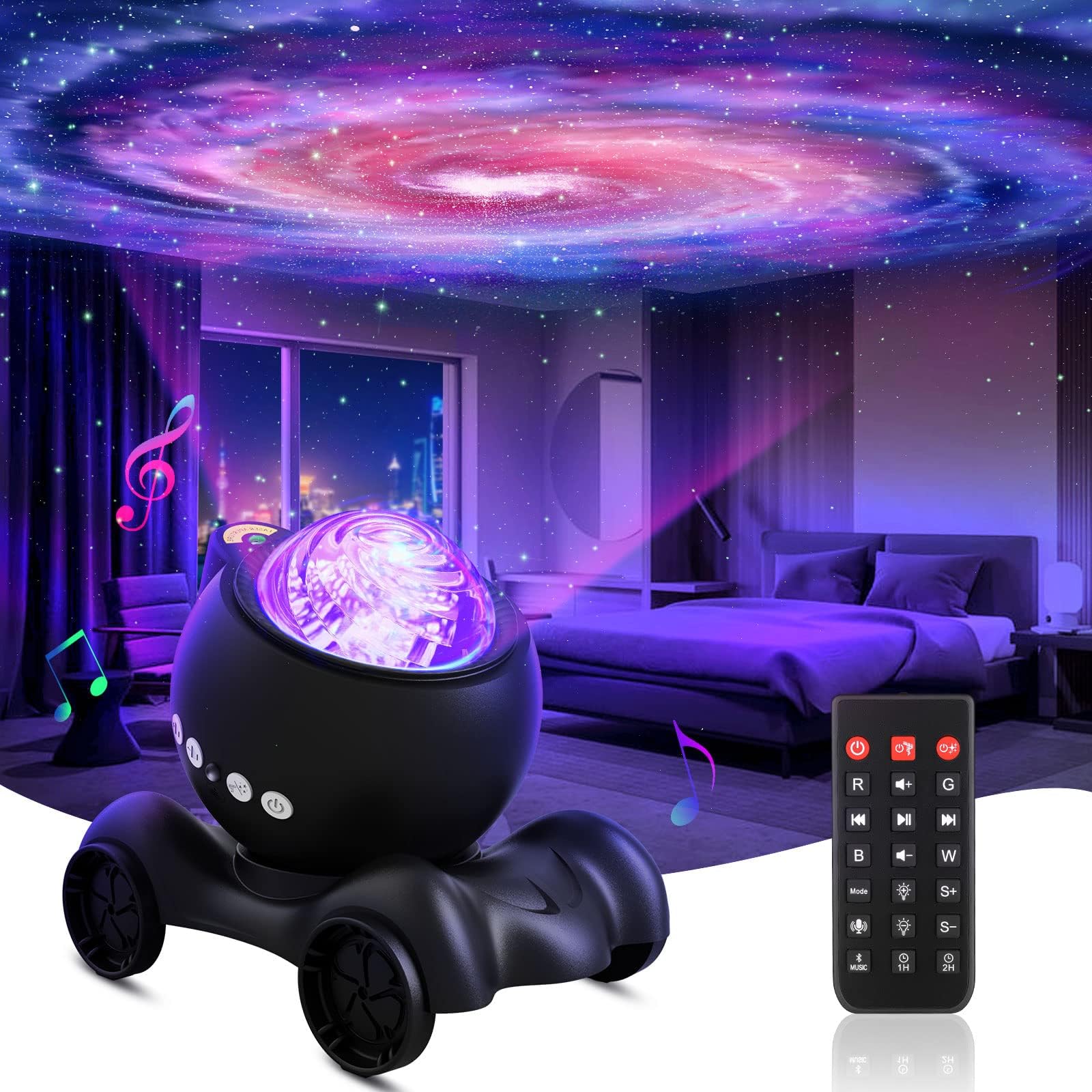 Rossetta Galaxy Projector, Star Projector Galaxy Light Projector for ...