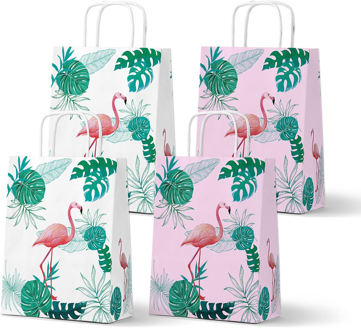 Amazon.com: 24 Pcs Hawaiian Gift Bags Aloha Party Favor Bags Tropical ...