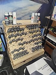 Amazon.com: Craft Paint Storage-Modular Paint Organizer - Holds 74 ...