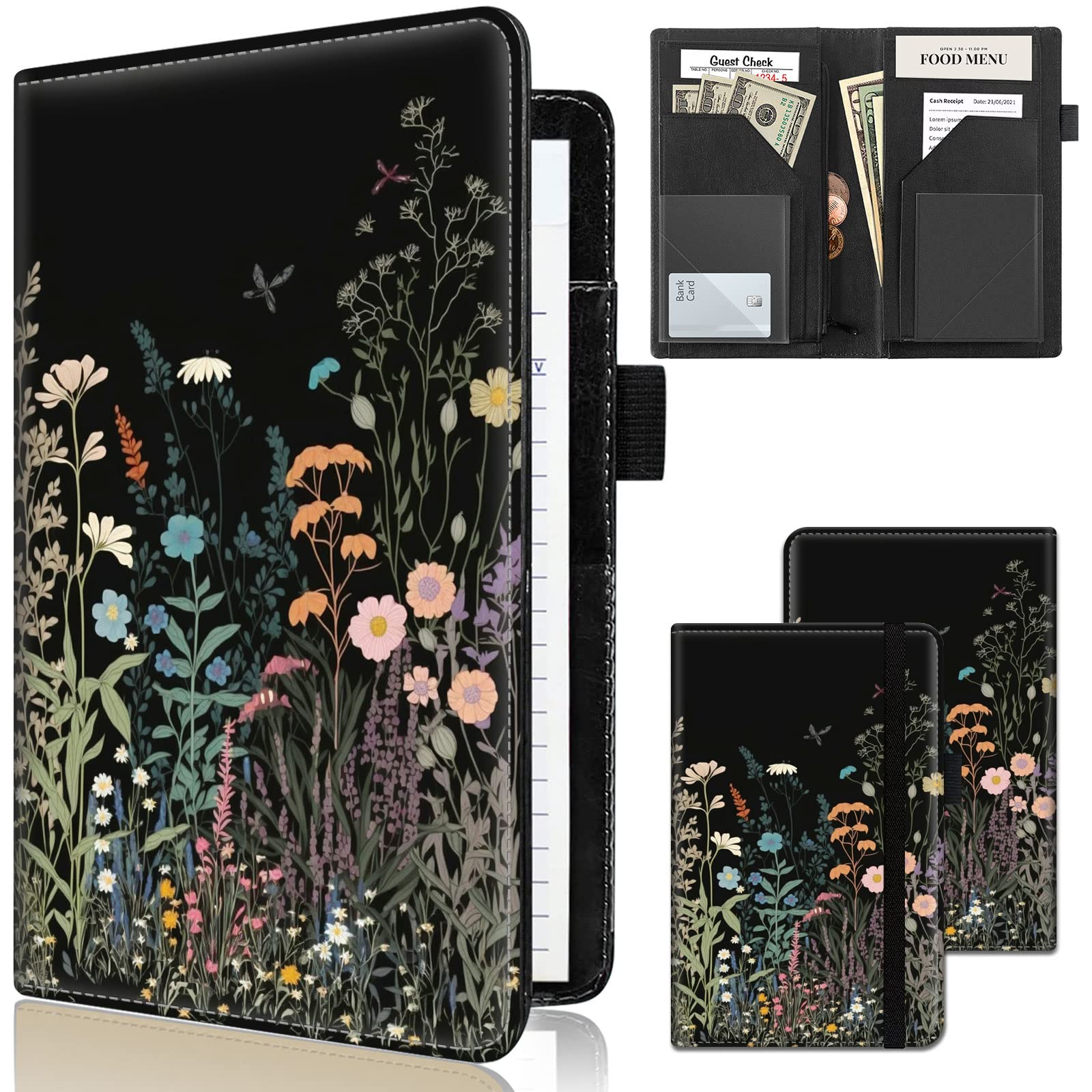 Amazon.com: Server Books for Waitress Booklet Waitstaff Organizer 5x9 ...