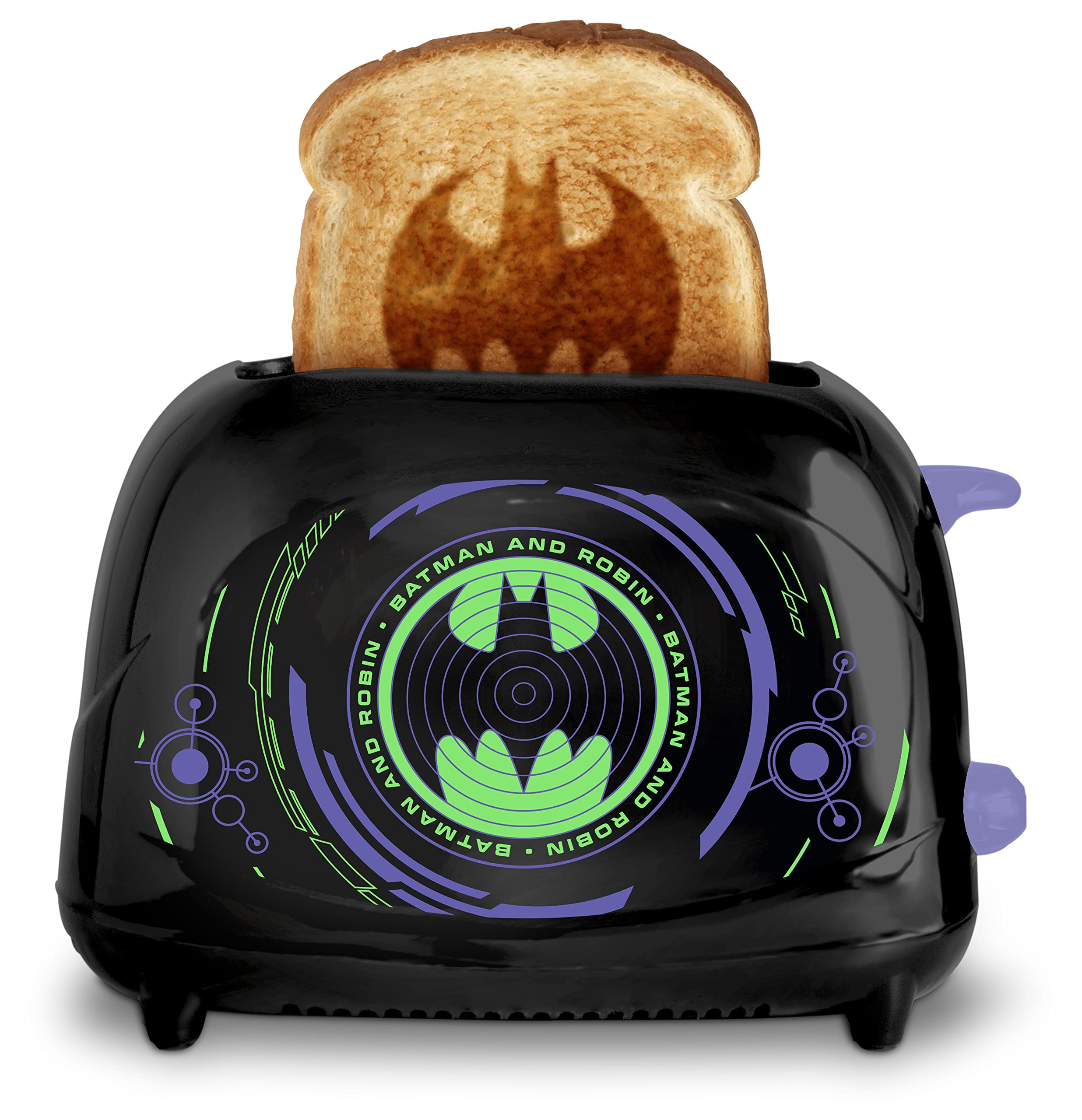 Uncanny Brands DC Comics Batman Game Over Two-Slice Toaster – Toasts ...