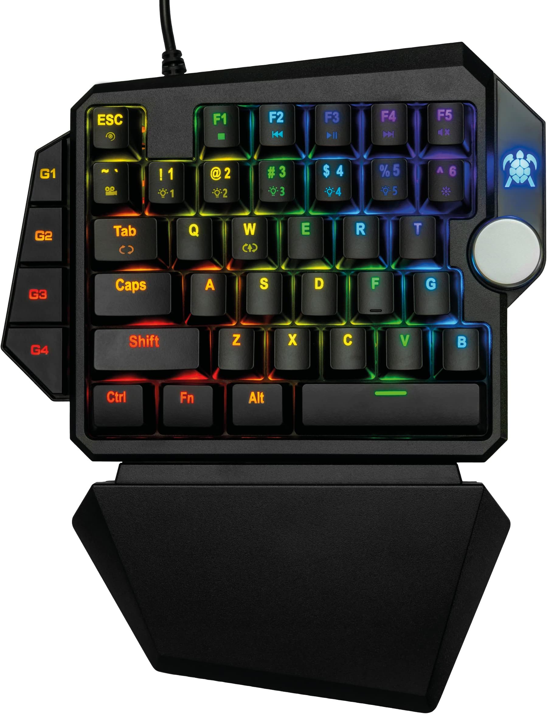 Amazon.com: Delux Clavier/Pad Gamer Game Titan T9 Pro RGB (Noir ...