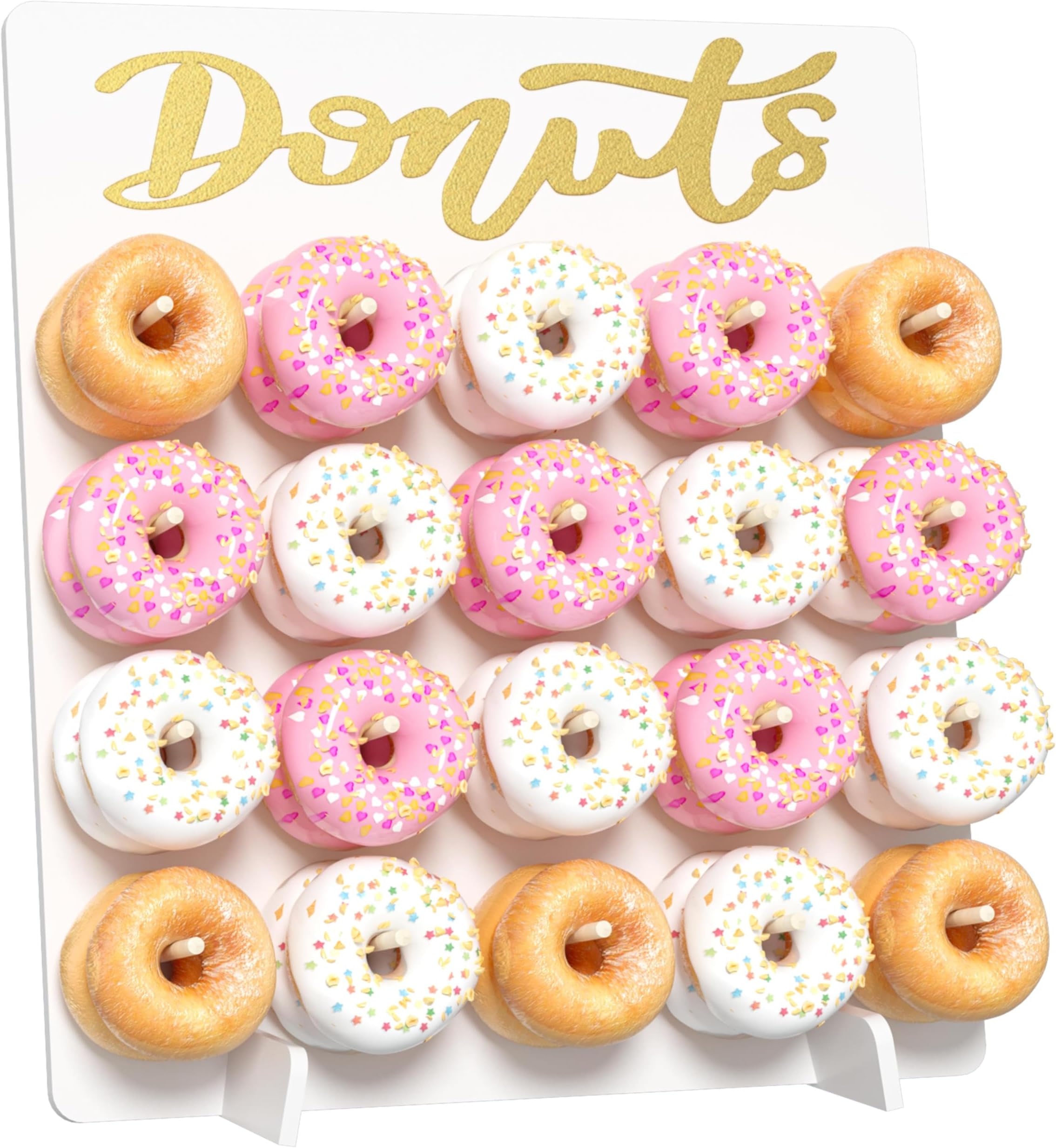 Amazon.com: Donut Wall Display Stand - Acrylic Donut Stand Holds 50 ...