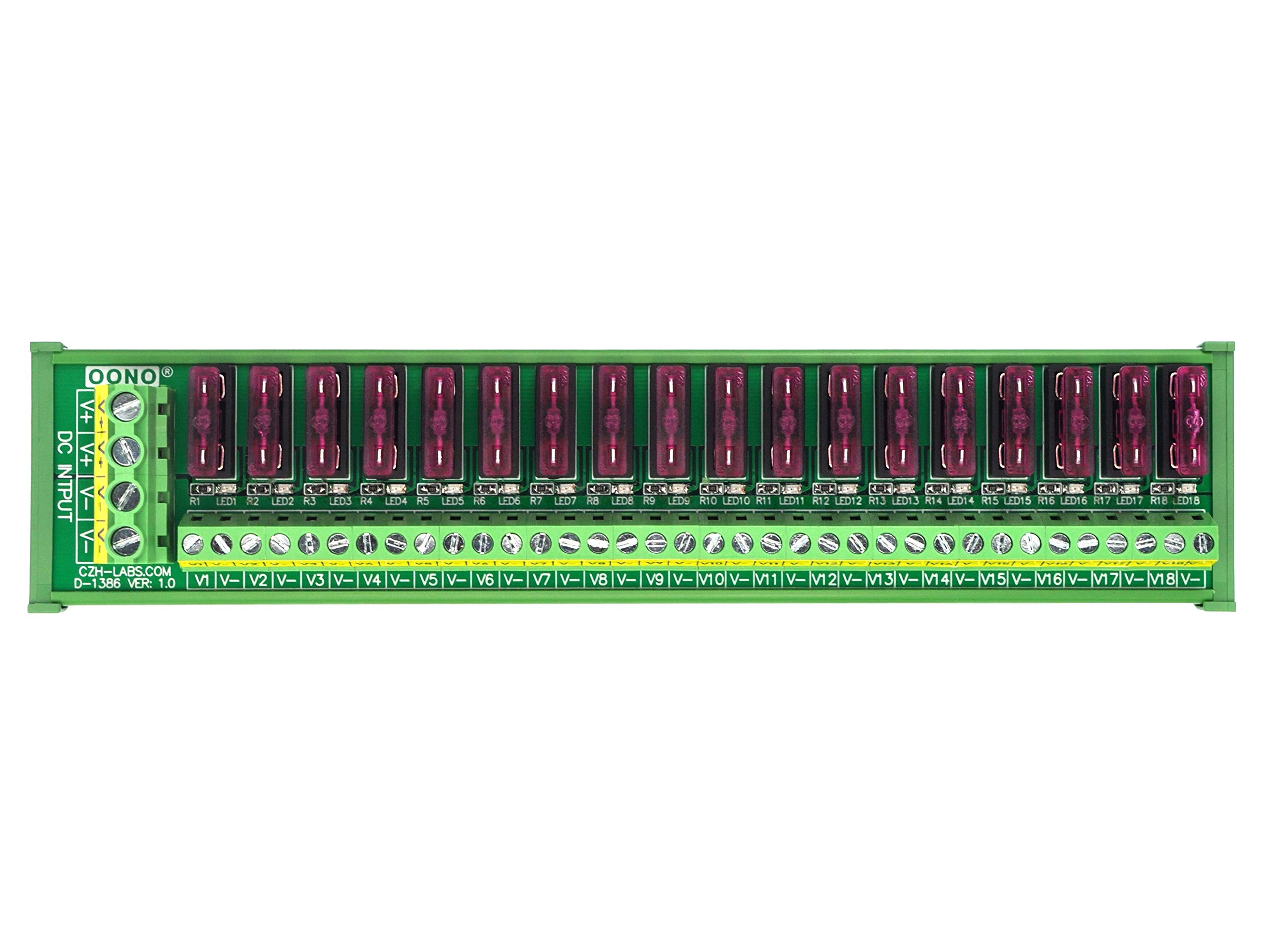 Snapklik.com : DC Power Fuse Distribution Strip Module