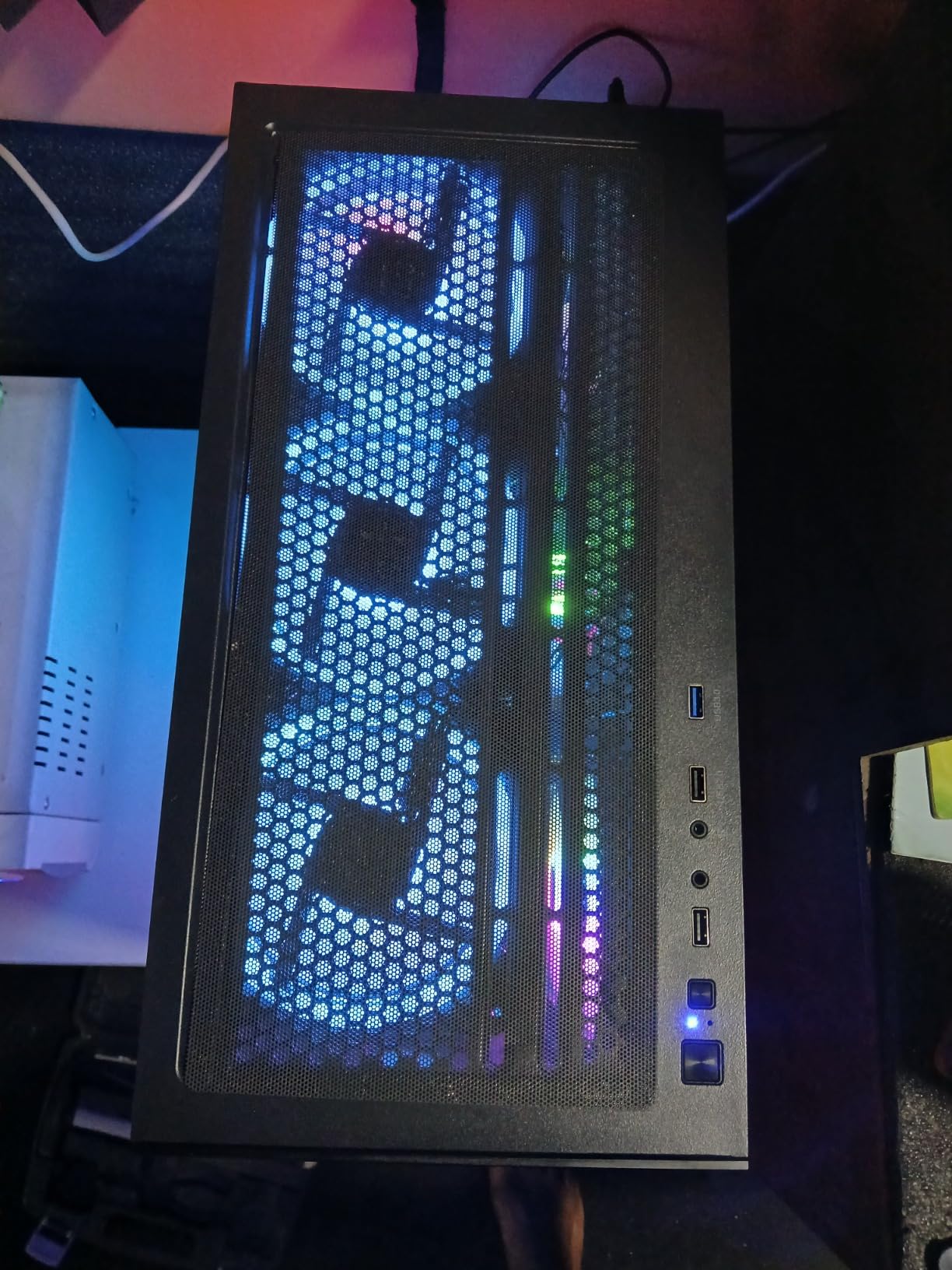 Amazon.in: Buy Antec Plastic Cx300 RGB Elite Black with Panoramic 270 ...