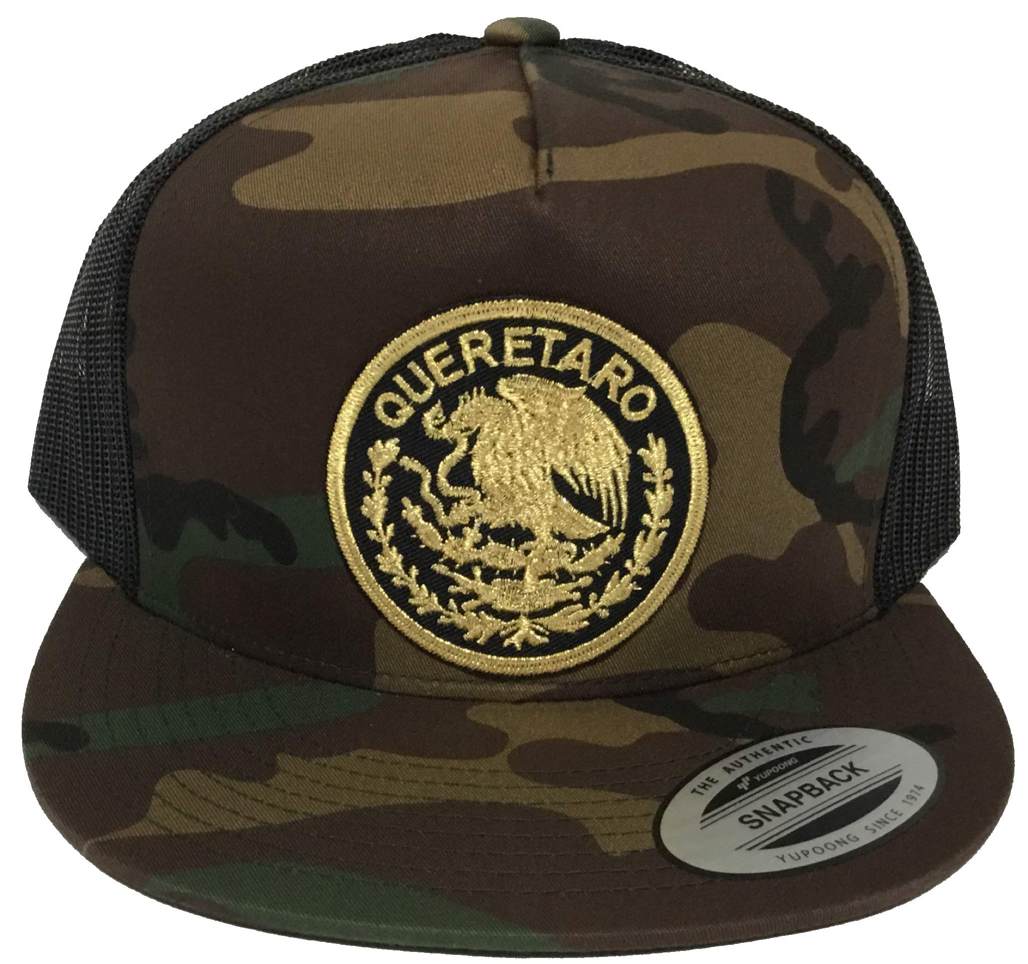 Mexico Queretaro Logo Federal Hat Camo Black mesh at Amazon Men’s ...