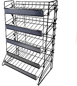 Amazon.com: STORE FIXTURES DIRECT Countertop Candy Display Rack, Snack ...