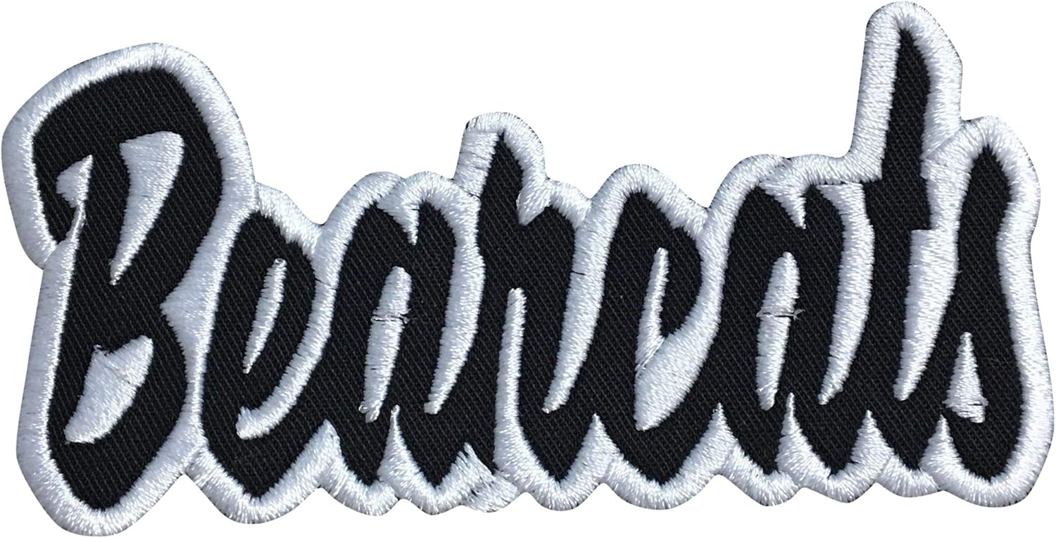 Amazon.com: (2" x 4") Bearcats - Black/White Embroidered Iron on Patch