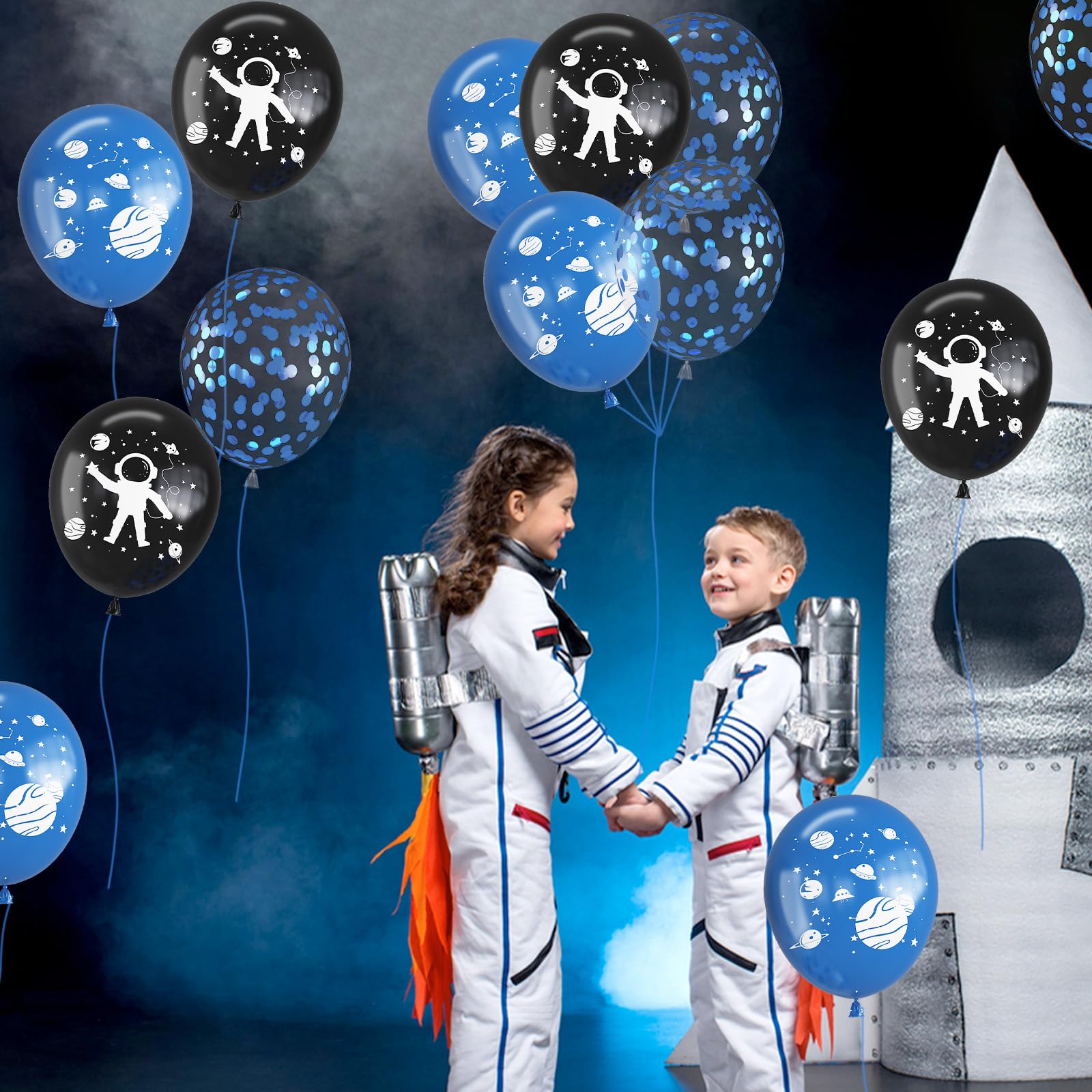 Snapklik.com : Space Party Balloons, 12 Inch Outer Space Themed Party ...