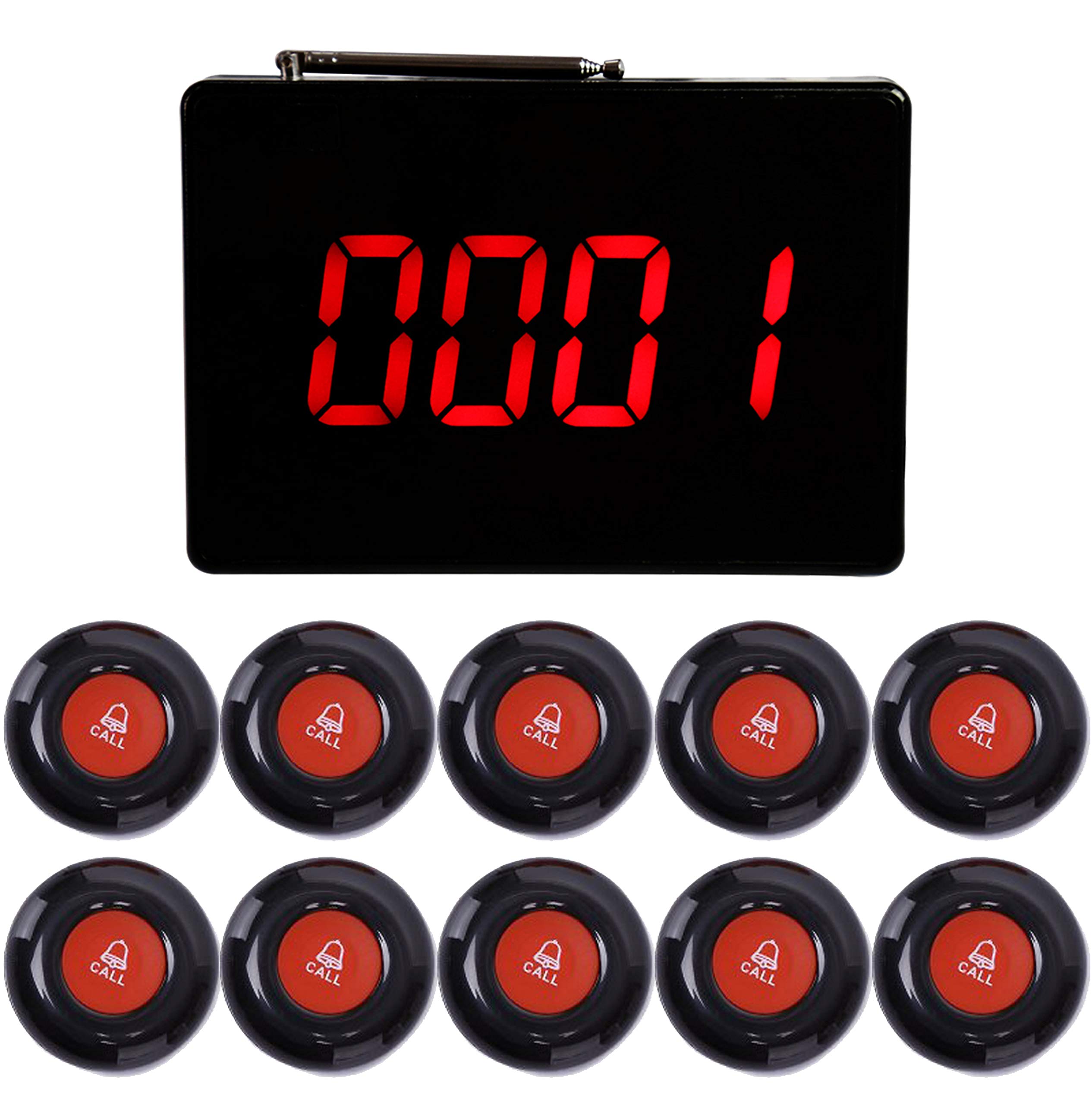 Buy CallToU Wireless Calling System Caregiver Call Button Patient Call ...