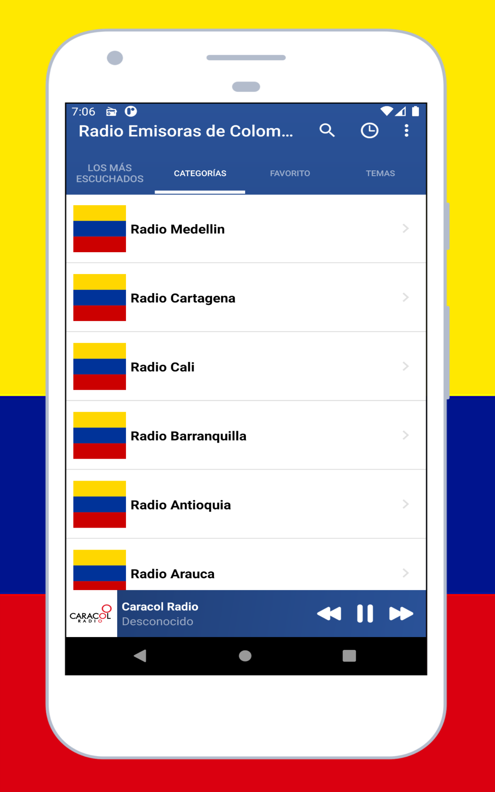 Radio Colombia: Radio Colombia FM + Internet Radio to Listen to for Free on Telephone and Tablet ...