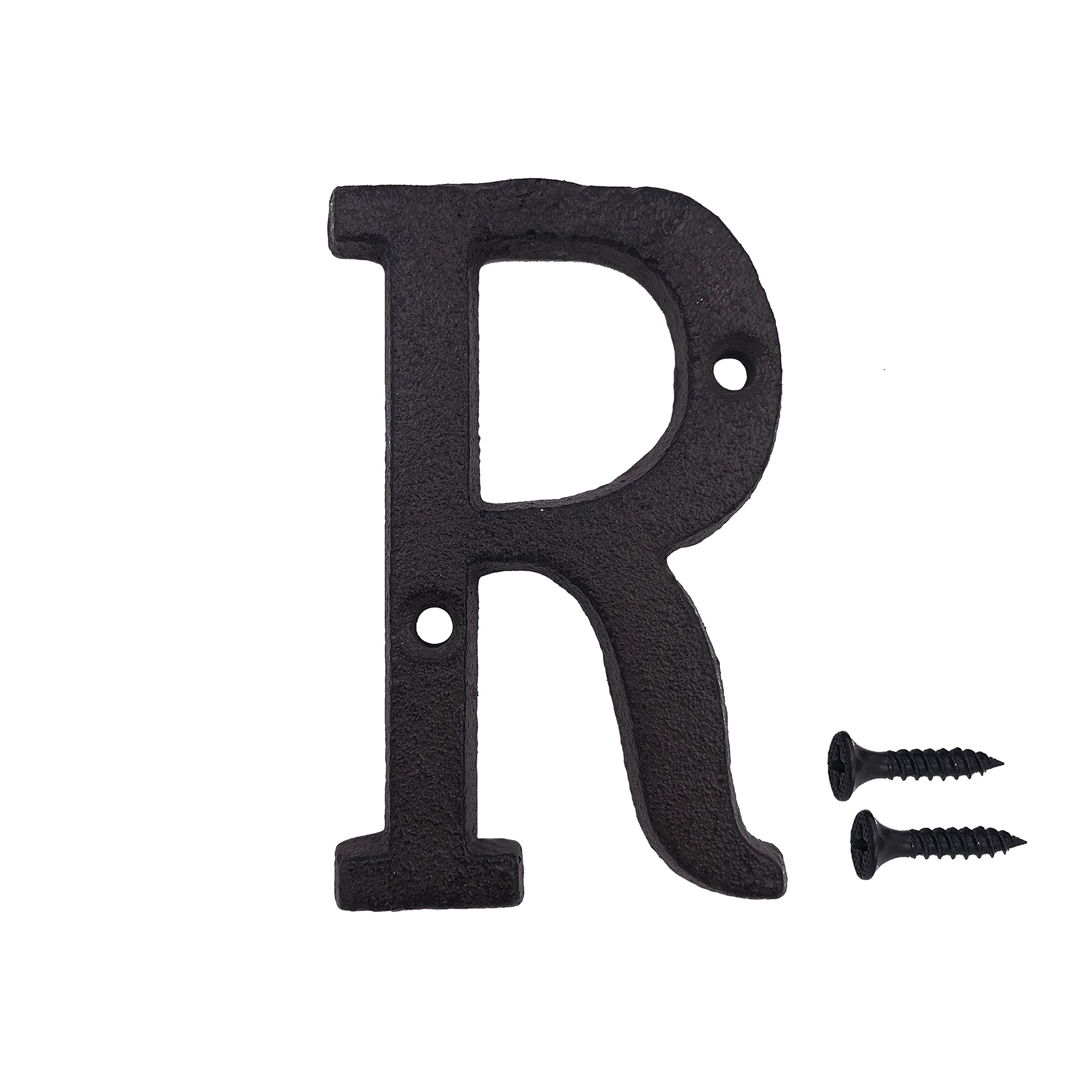 Amazon.com: TripDock 3 Inch Wrought Iron House Number, Matching Screws ...