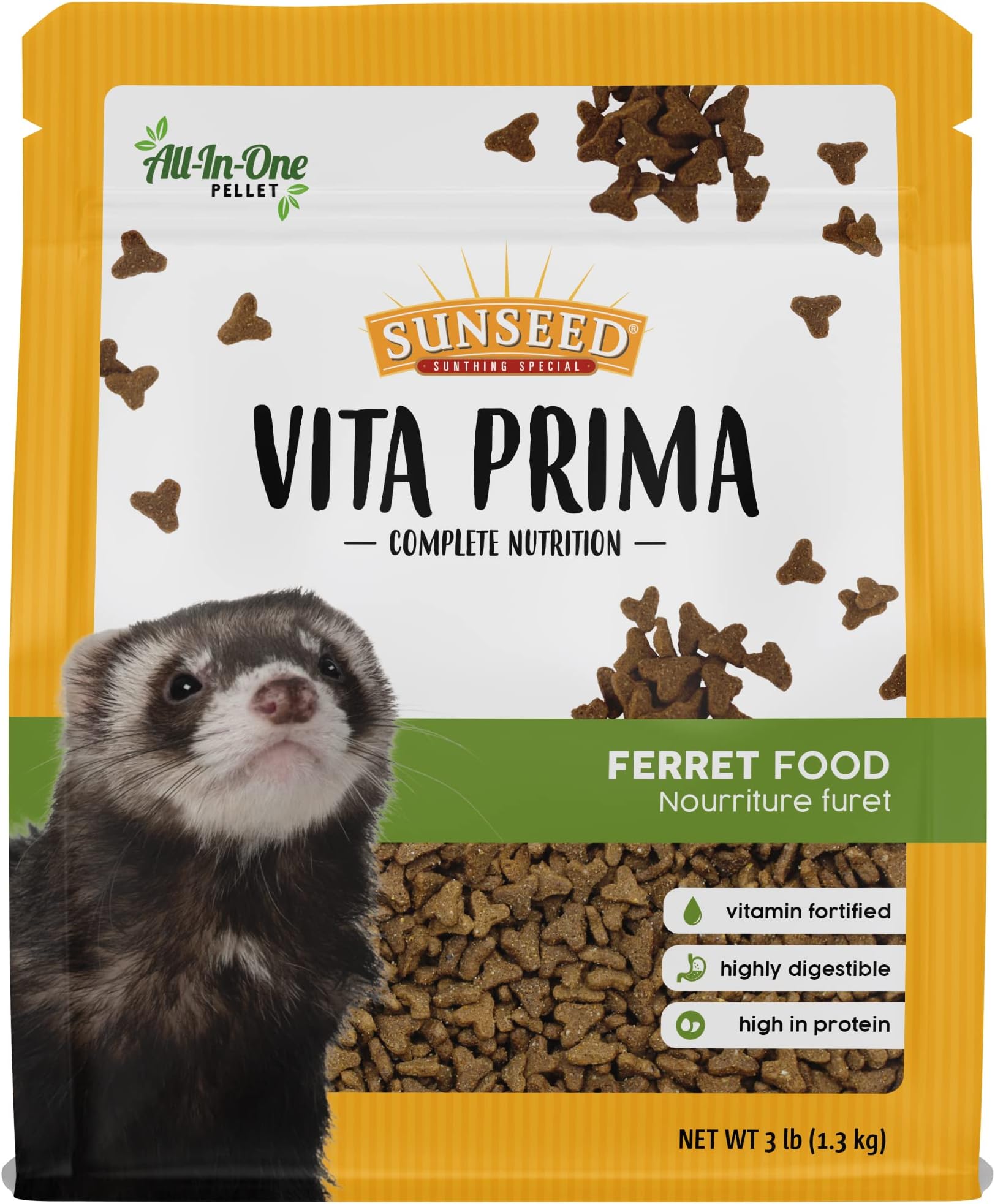 Amazon.com: Wysong Ferret Epigen 90 - Starch Free Dry Natural Food for Ferrets, Brown, Model ...