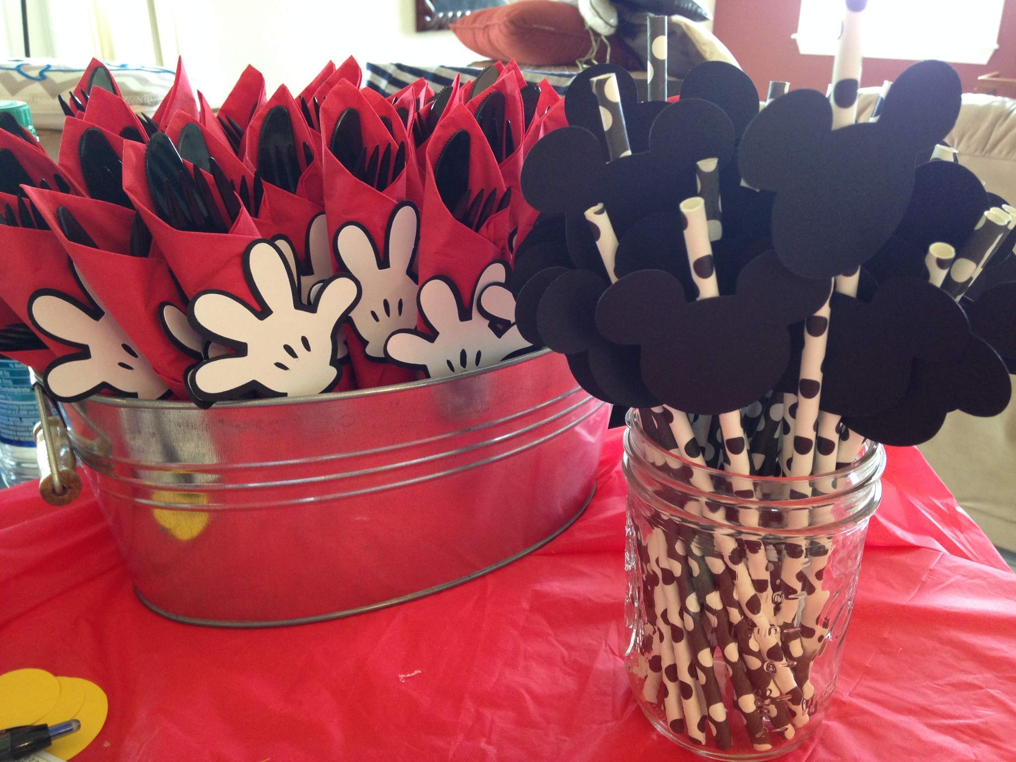 Buy Mickey Mouse Faces and Handy Helper Hands for Birthday Party or ...