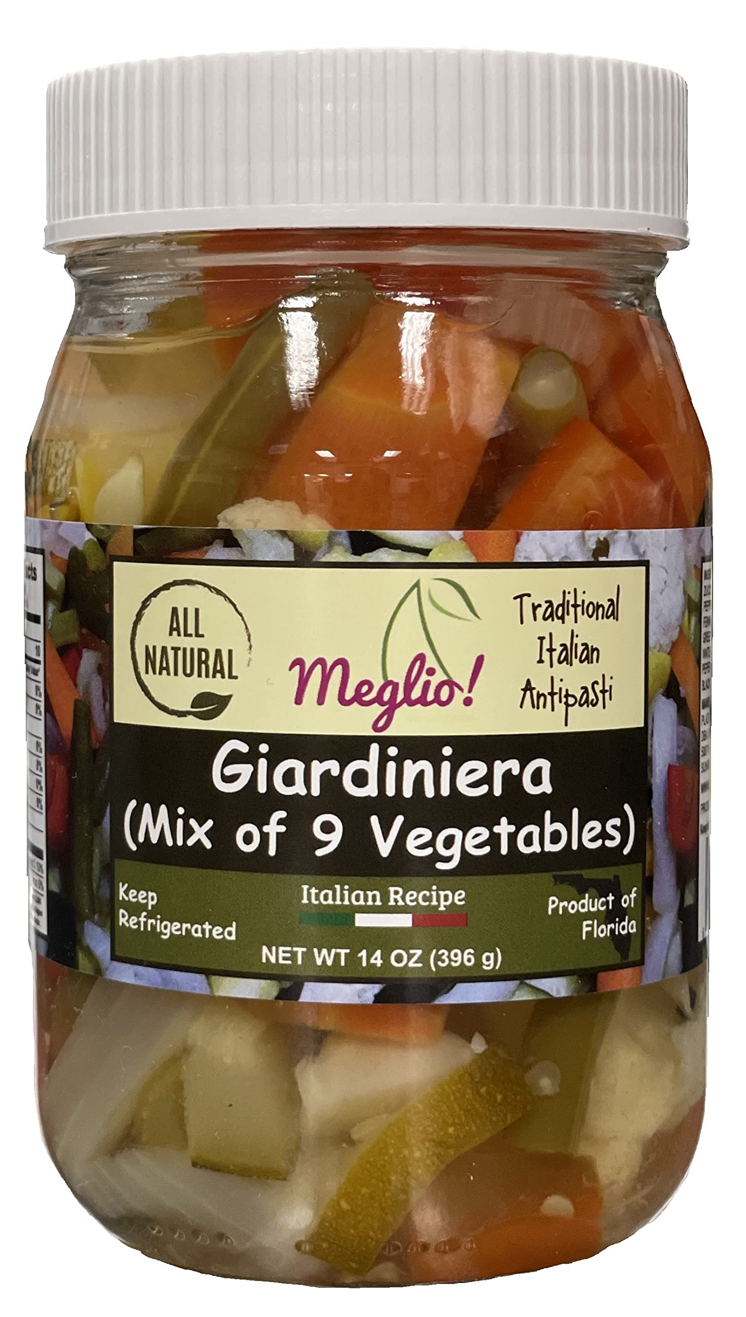 Pickled Vegetables Appetizer