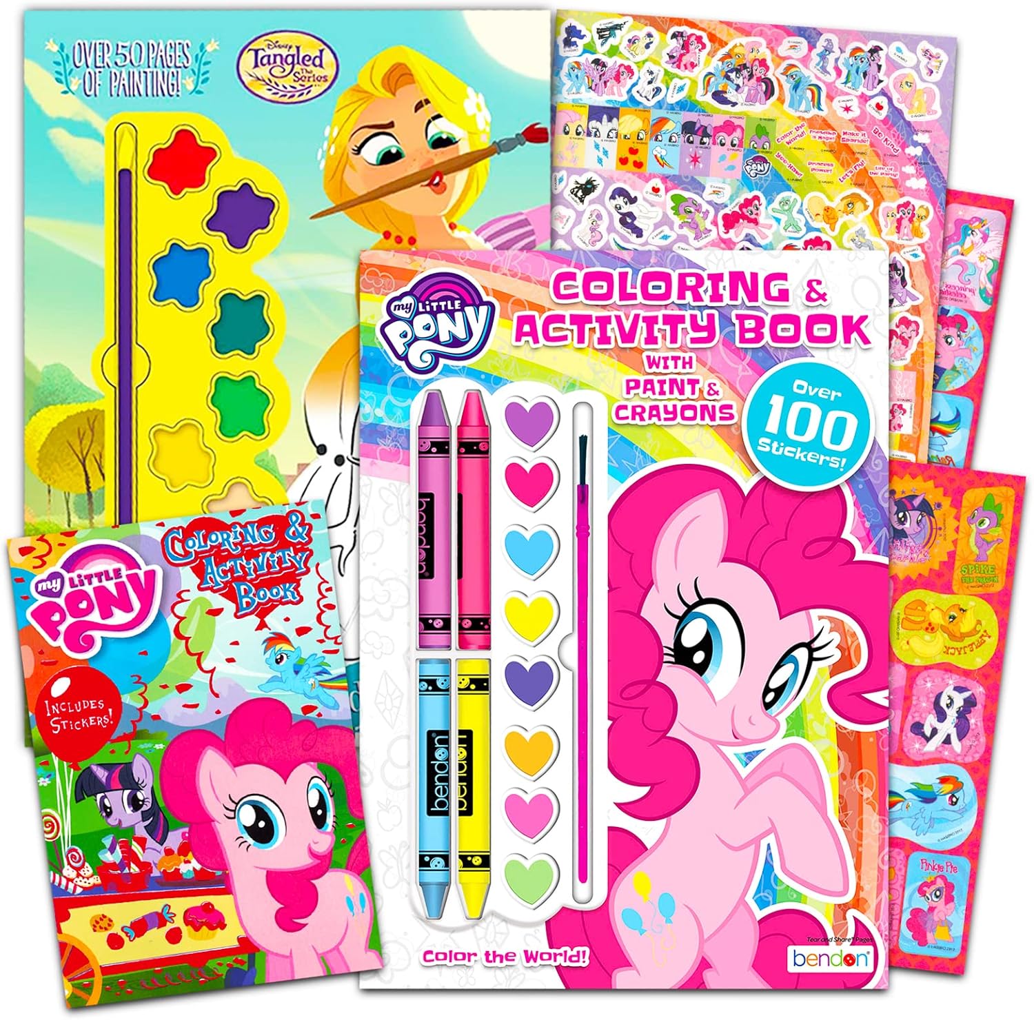 Buy MLP Shop My Little Pony Coloring Book Set for Girls - Bundle with ...