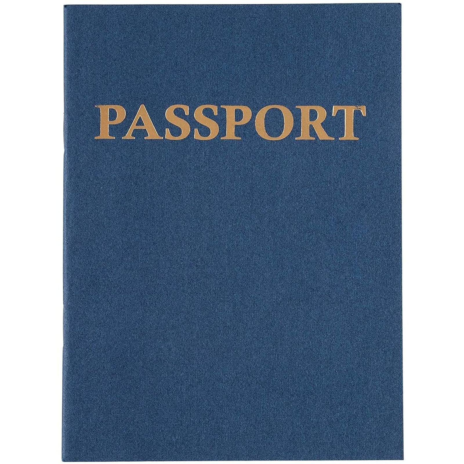 24 Pack Blank Passport Notebook (4.25x5.75 in) for Kids World Travel ...