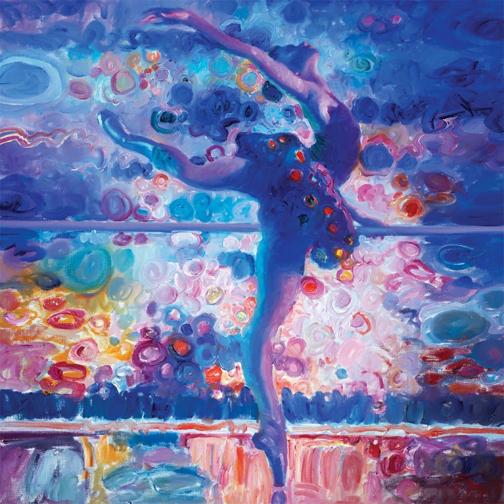 Amazon.com: Fire Bird Rehearsal by John Asaro Fine Art Canvas 24 x 24 ...