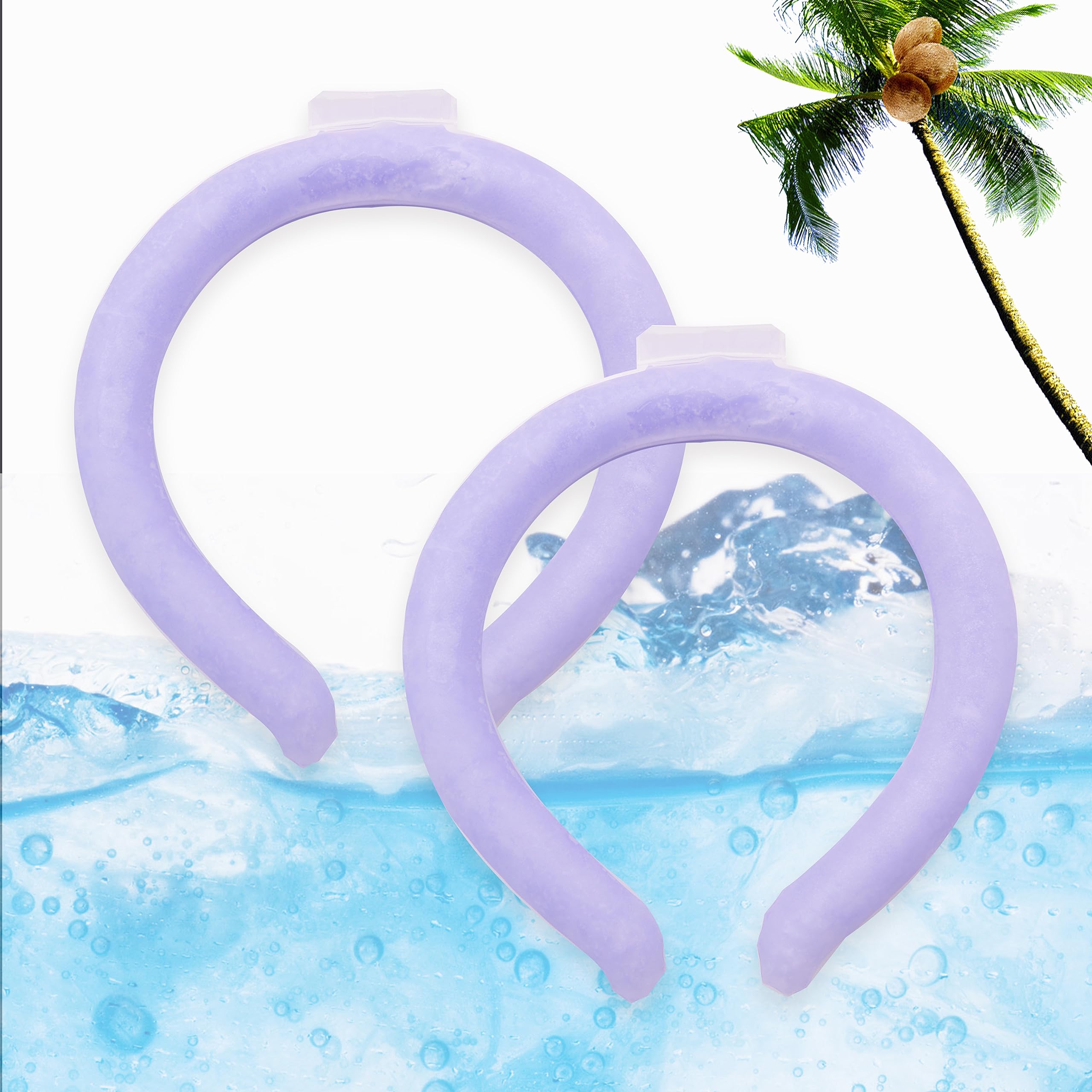 Neck Cooling Tube, Speed Cooler, Wearable Cooling Neck Wraps, Reusable ...