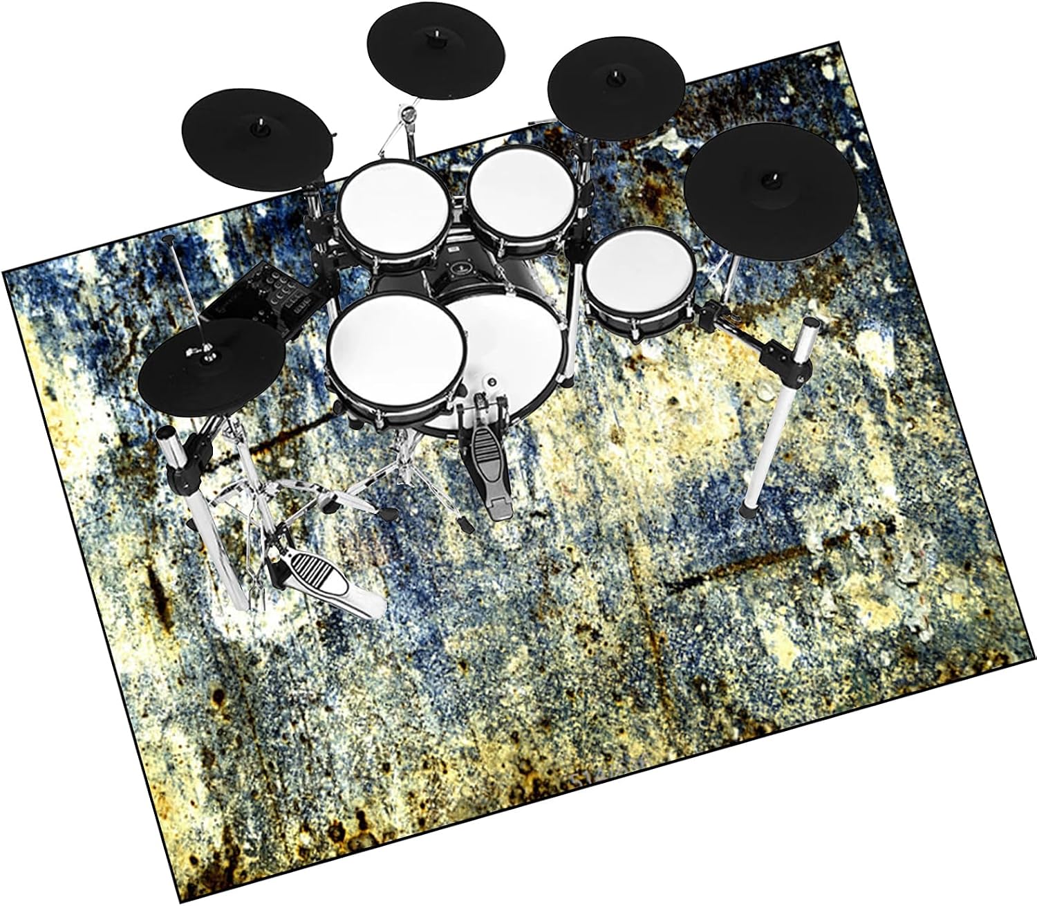 Electronic Drum Carpet, Drum Mat, Drum Rug, Anti-Slip Musical ...