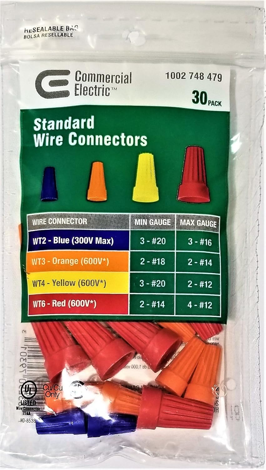 Wire Connector Assortment (30-Pack): Amazon.com: Tools & Home Improvement