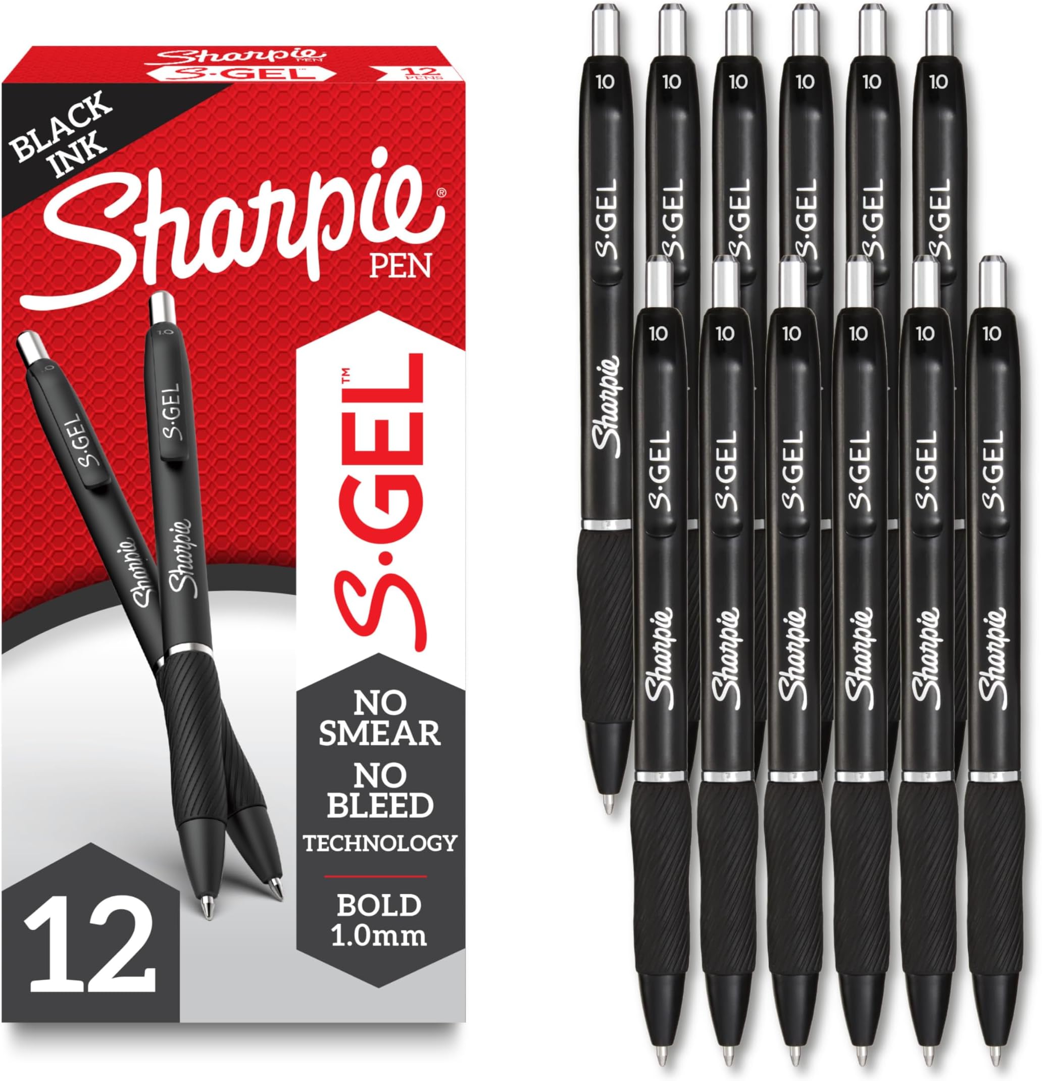 Amazon.com : Sharpie S-Gel, Gel Pens, Drawing Pens, Writing Pens, Gel ...