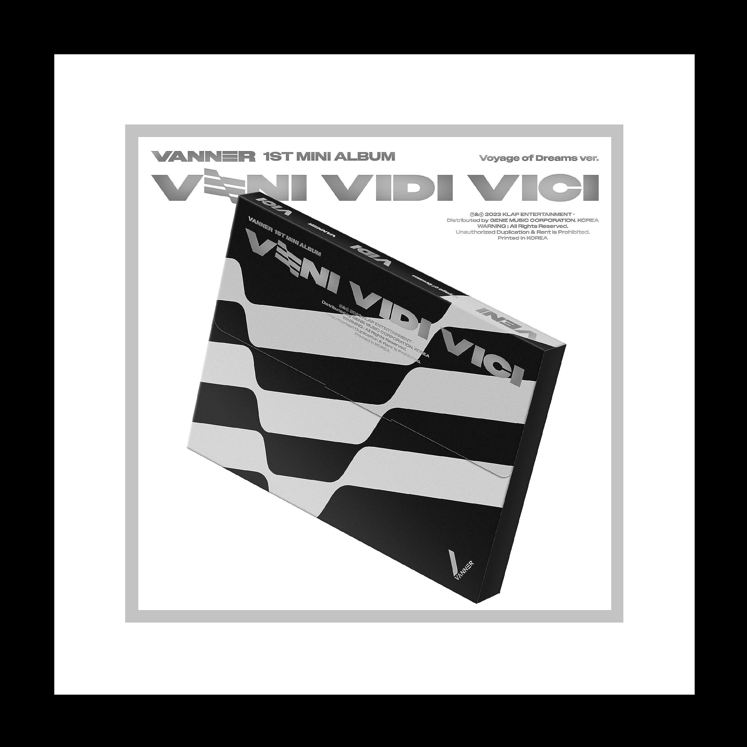 Amazon.com: VANNER VENI VIDI VICI 1st Mini Album Standrad Voyage of ...