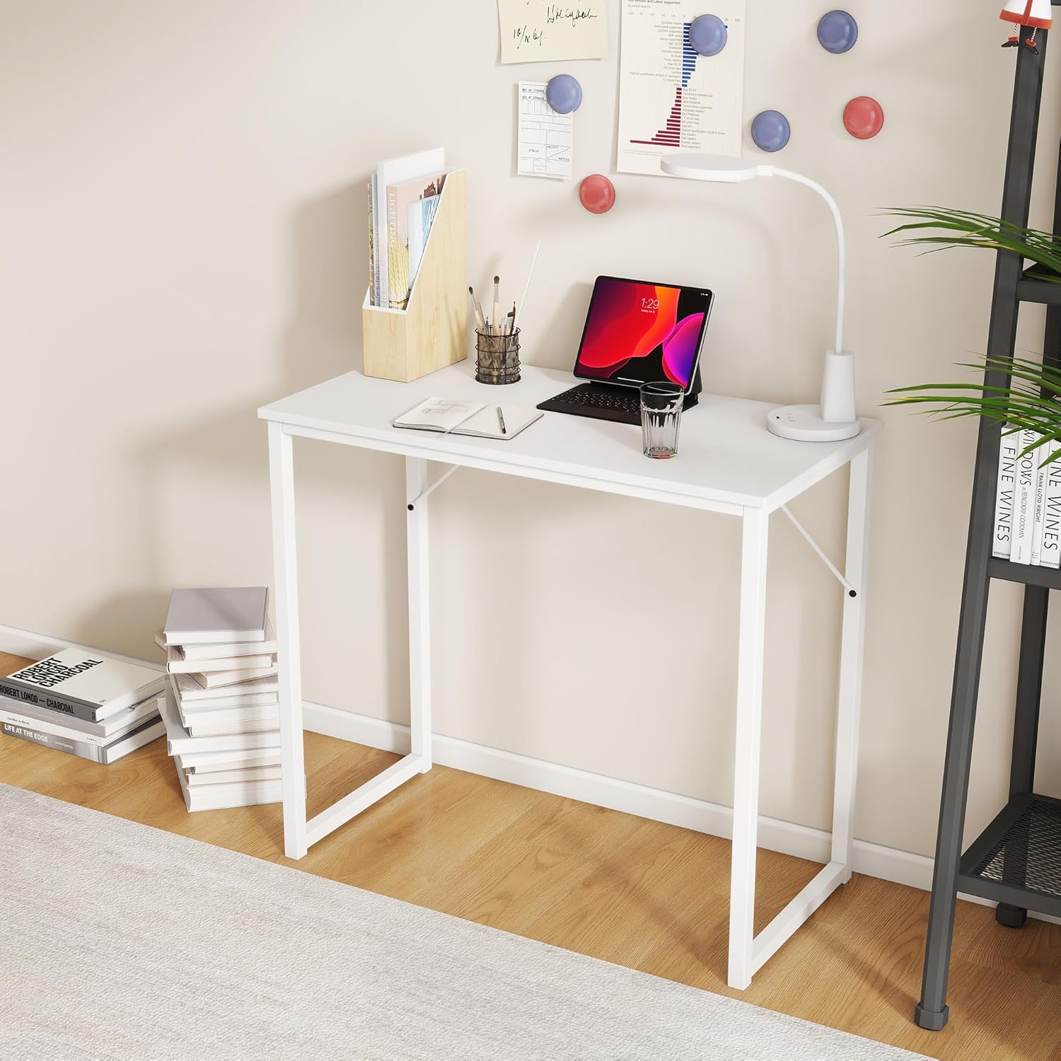 Amazon.com: HUAXIN LUCKY 32 Inch Computer Desk,Small Home Office Study ...