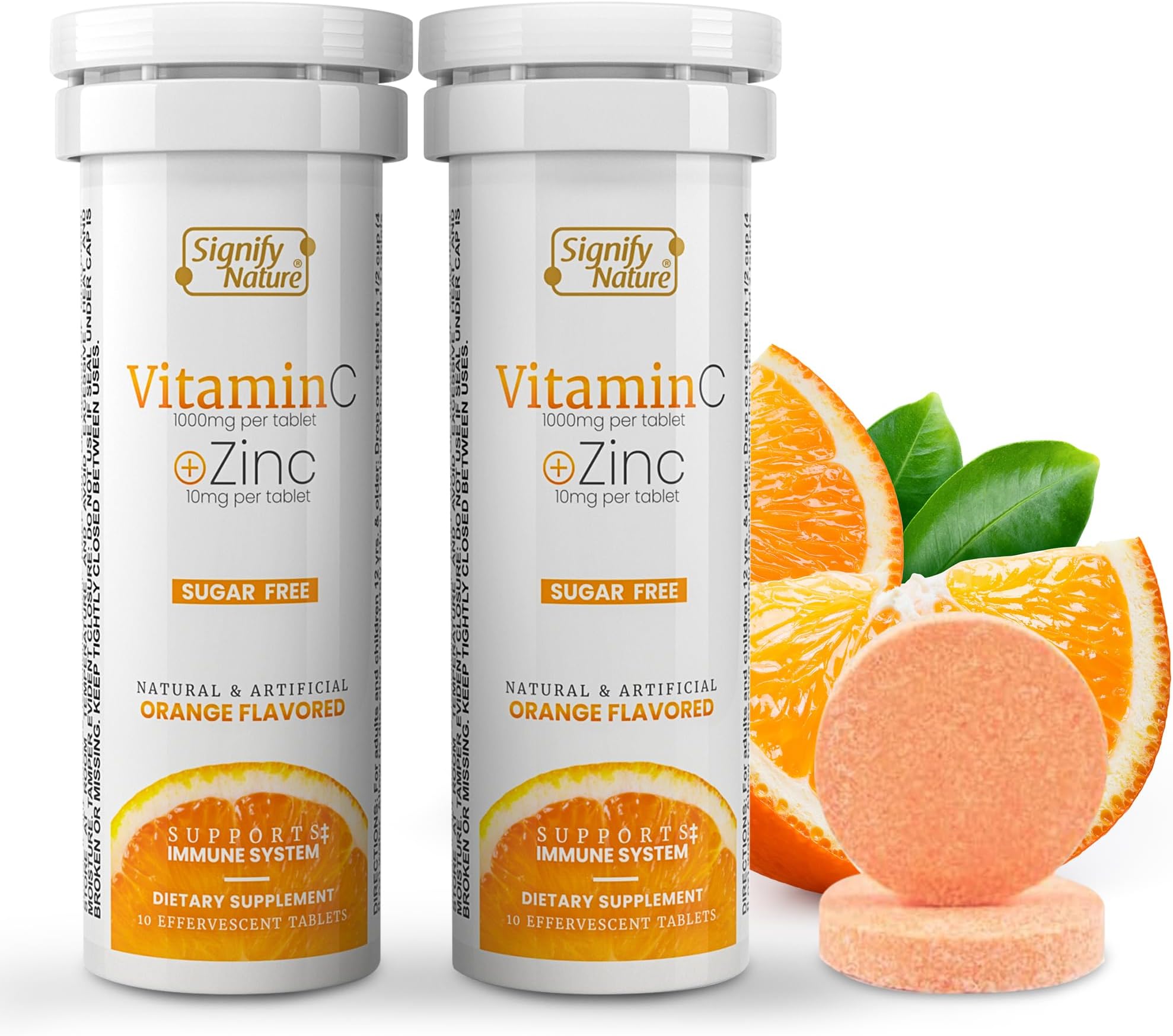 Amazon.com: Natures Aid Vitamin C 1000MG Effervescent 20 tablet ...
