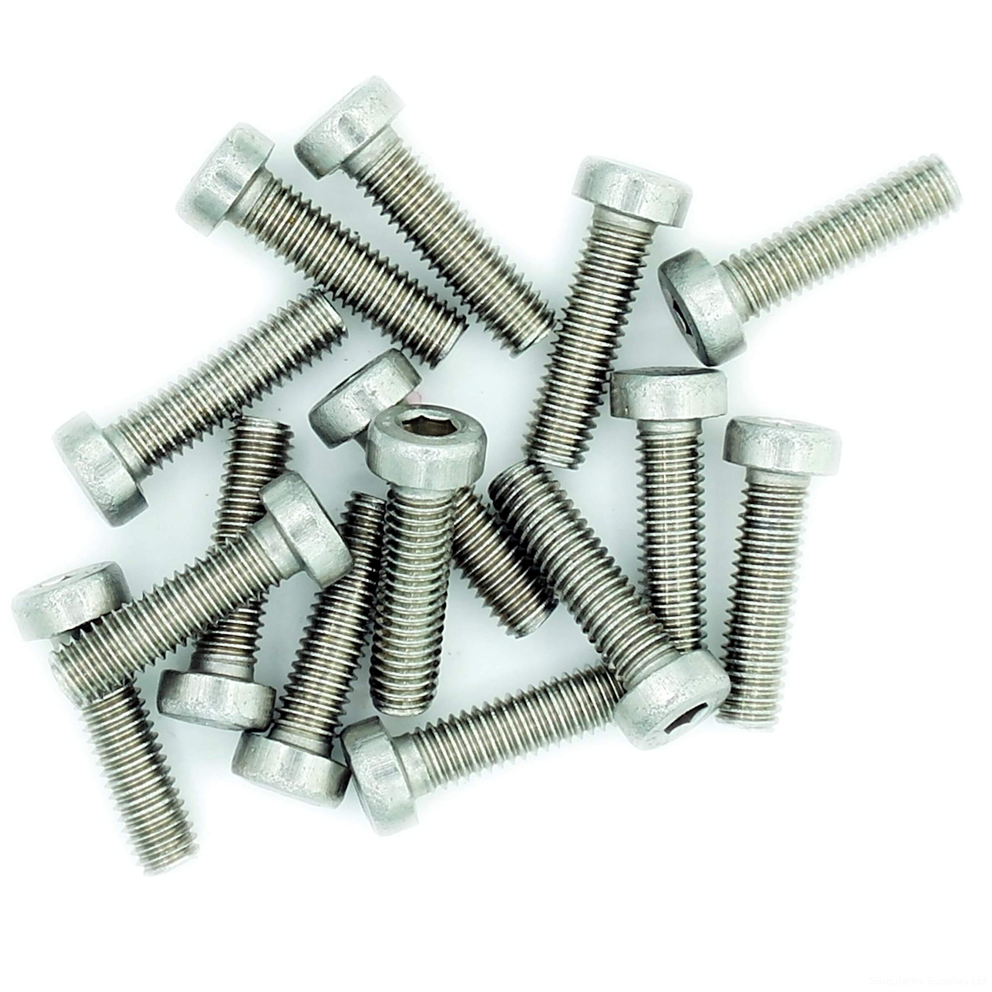 M3 (3mm x 35mm) Hex Socket Cap Screw (Bolt) (Low Head) - Stainless ...