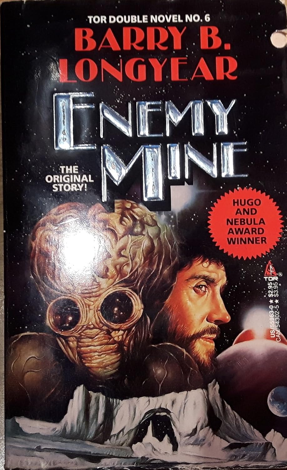 Enemy Mine / Another Orphan (Tor Double Novel, No 6): Longyear, Barry B ...
