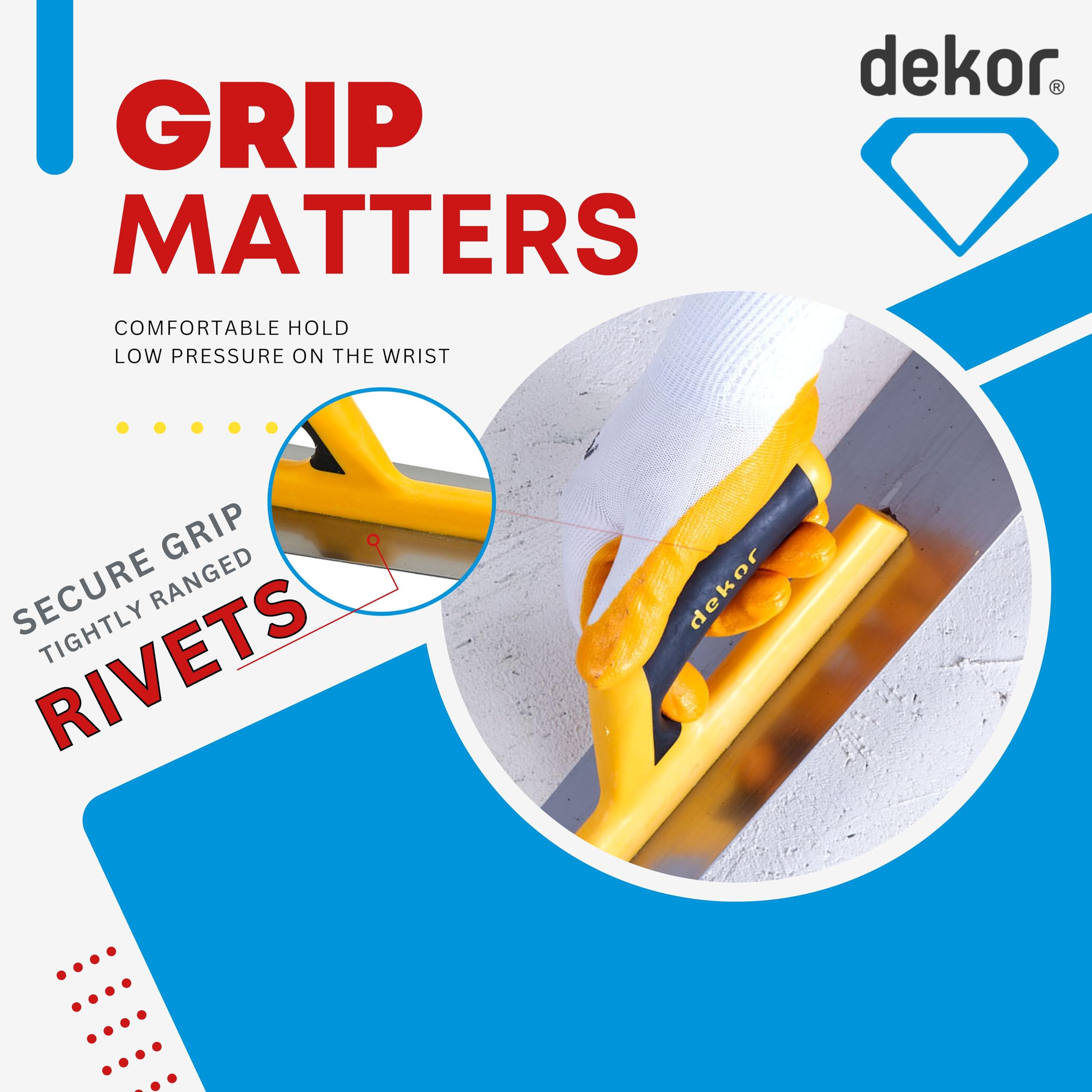 Snapklik.com : Finishing Trowel - Size 22" X 3.15" - Soft Grip ...