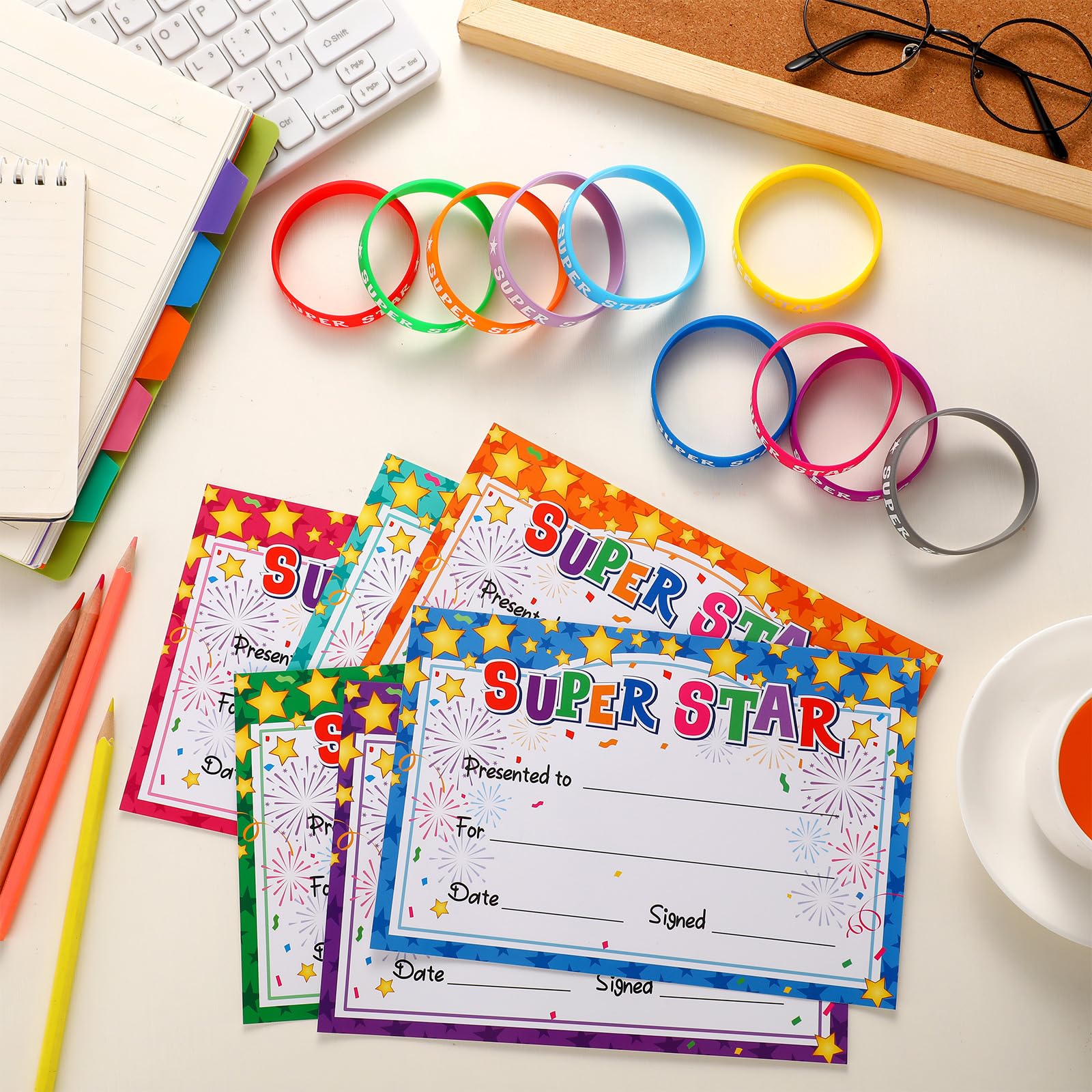 Snapklik.com : Eaasty 60 Pcs Marquee Youre A Star Student Certificates ...